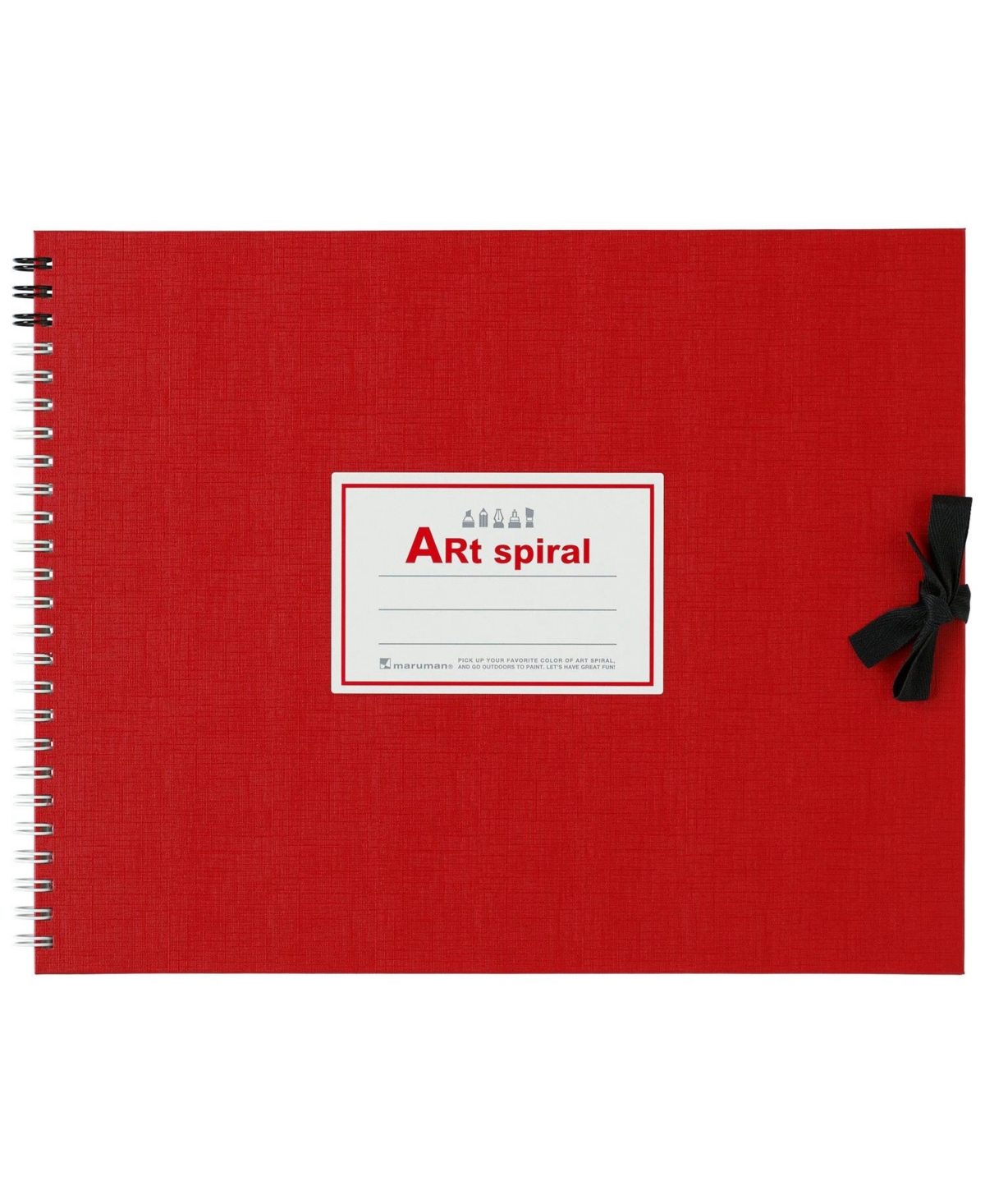 Click here for Maruman F3 Sketchbook Art Spiral Yellow - Red prices