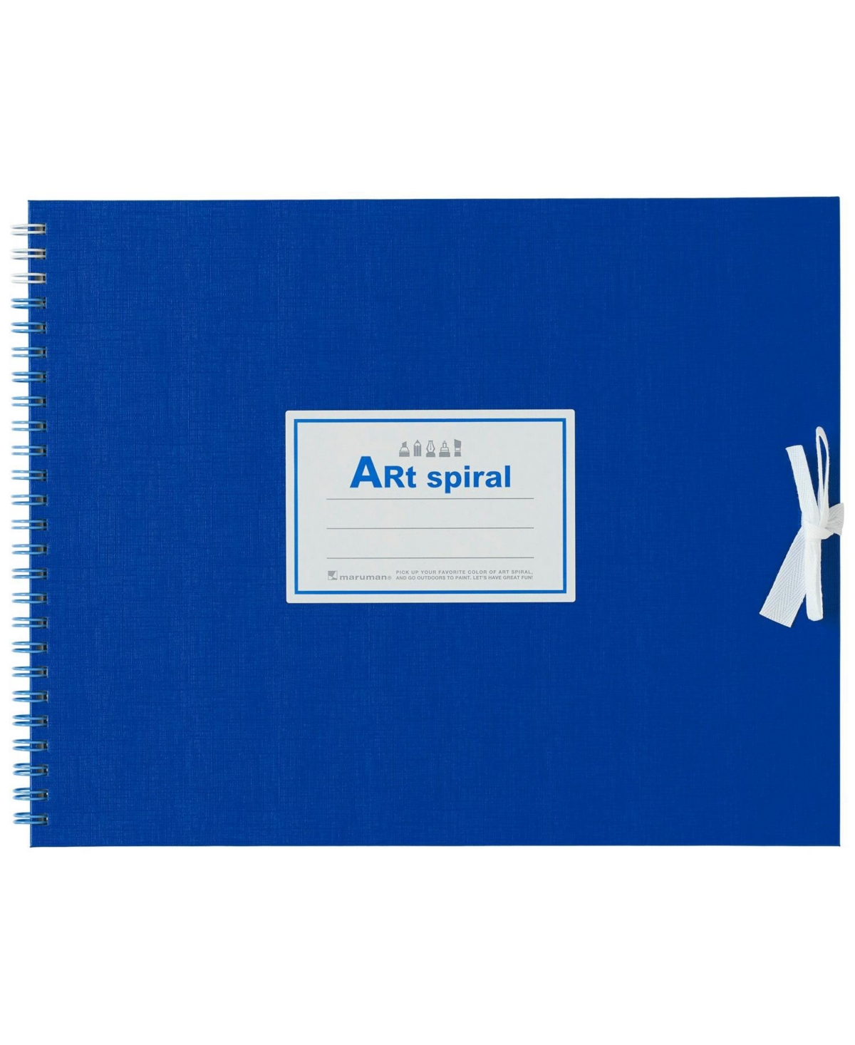 Click here for Maruman F3 Sketchbook Art Spiral Yellow - Blue prices