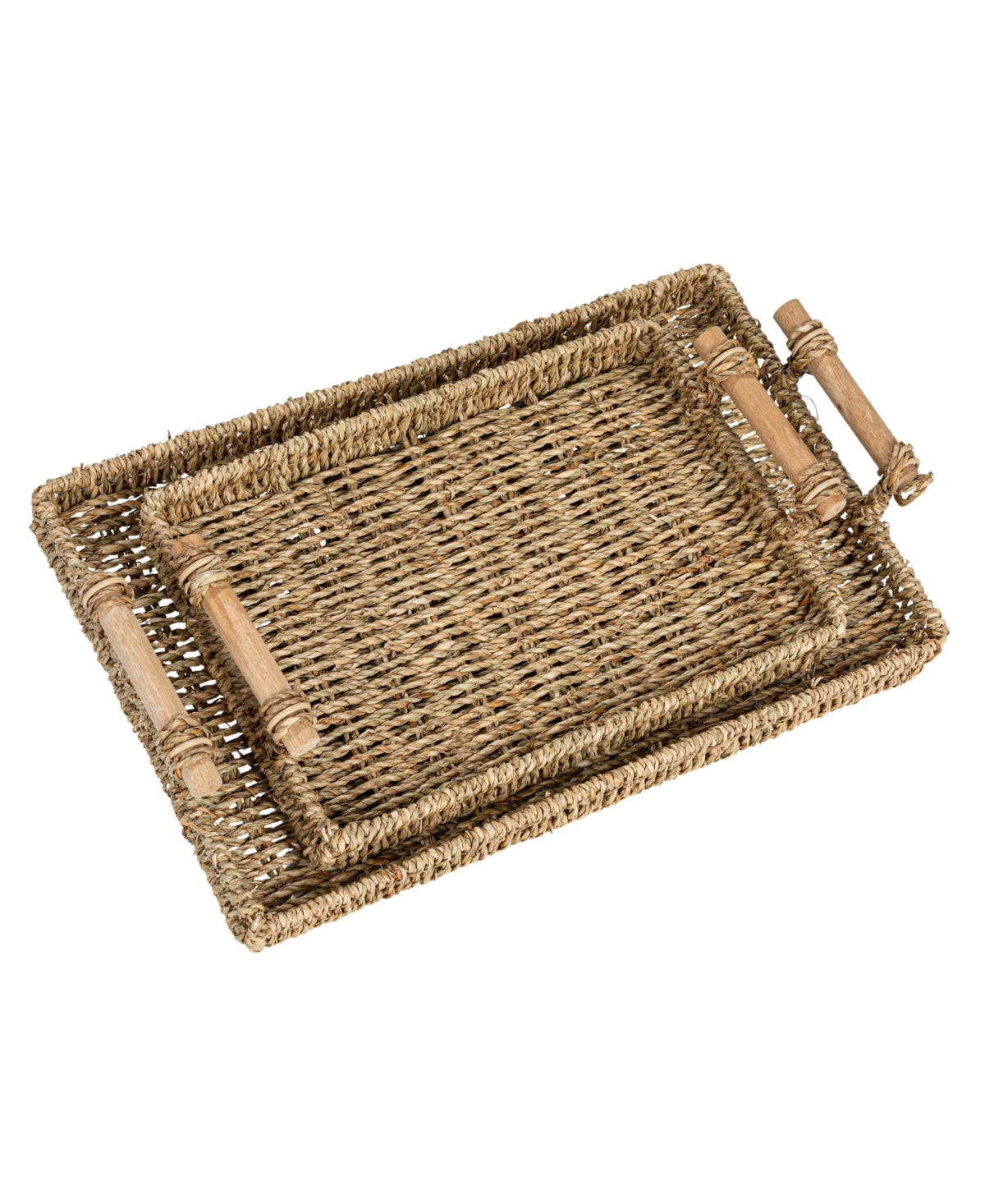 Click here for Household Essentials Handwoven Seagrass Rectangula... prices