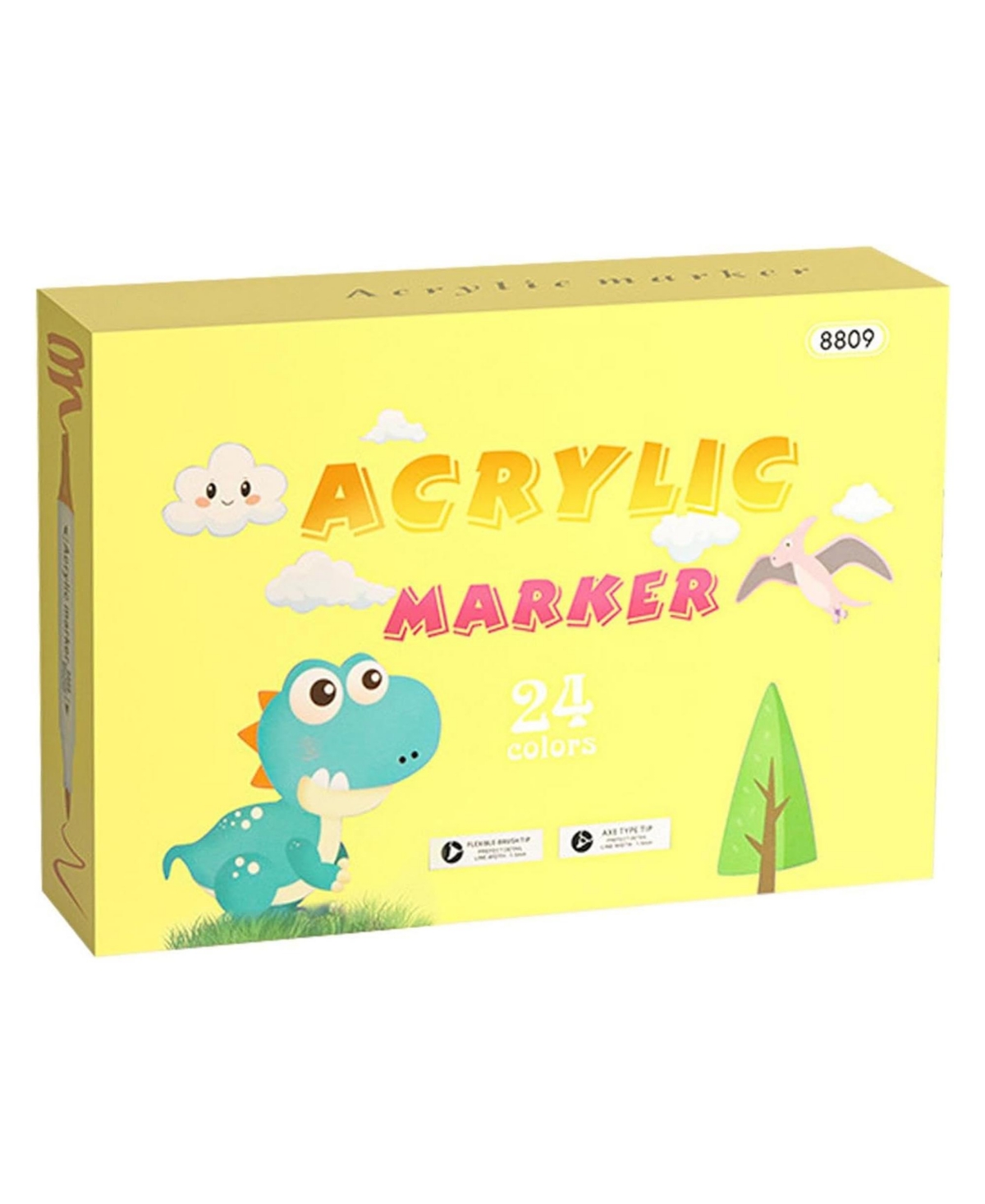 Click here for Htutwoo 24 Colors Acrylic Paint Pens  Art Graffiti... prices