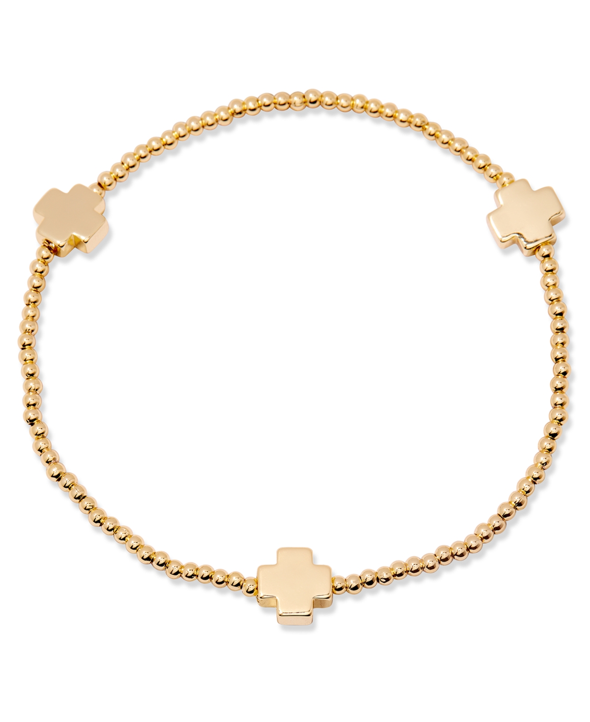 Click here for brook & york Rylee Cross Bracelet - Gold prices