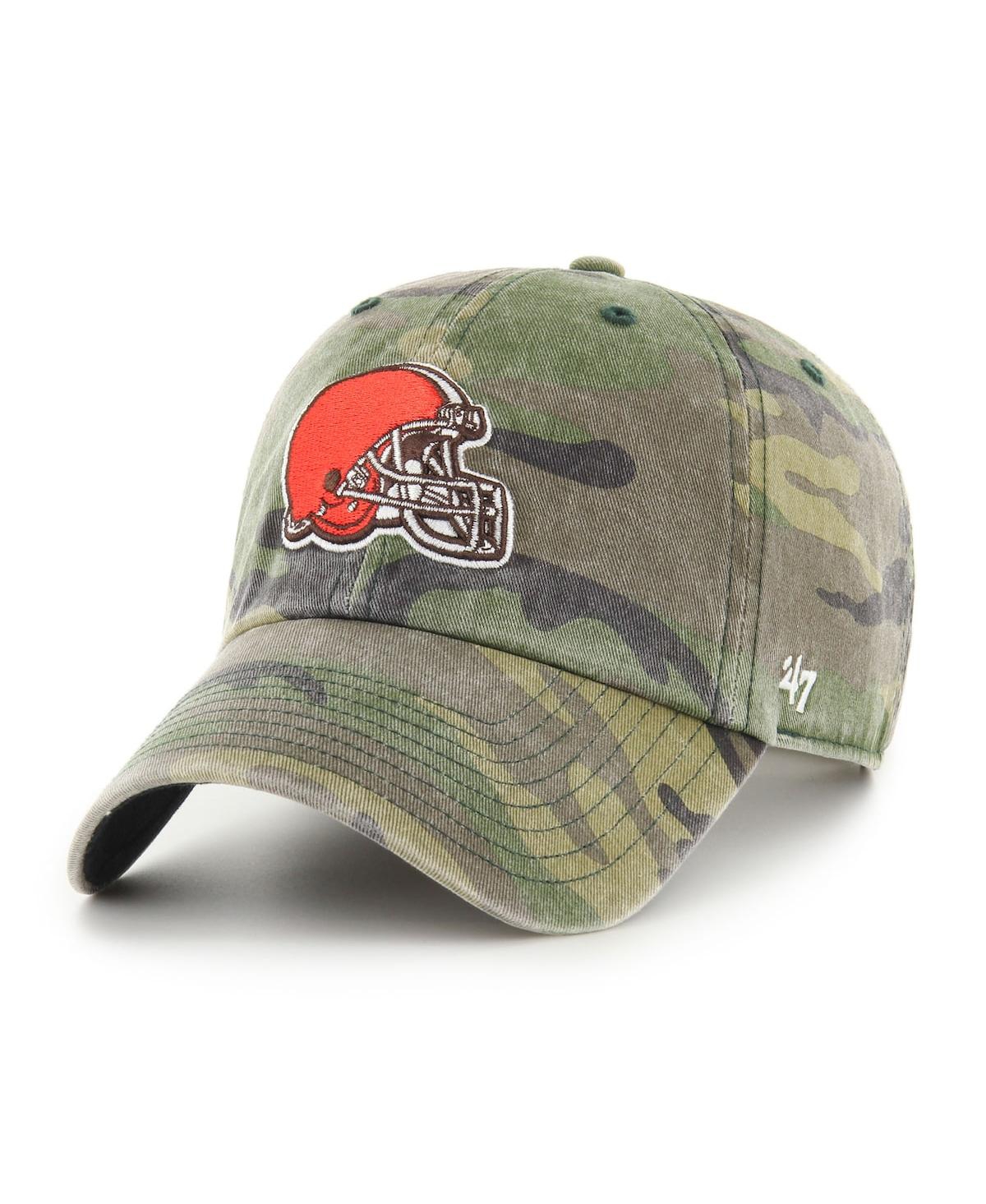 Click here for Mens Camo Cleveland Browns Woodland Clean Up Adjus... prices