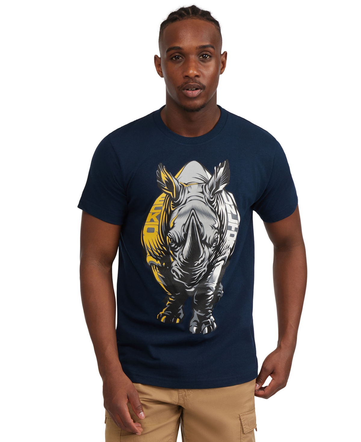 Click here for Ecko Unltd Mens Beta Beast Rhino Graphic-Print T-S... prices