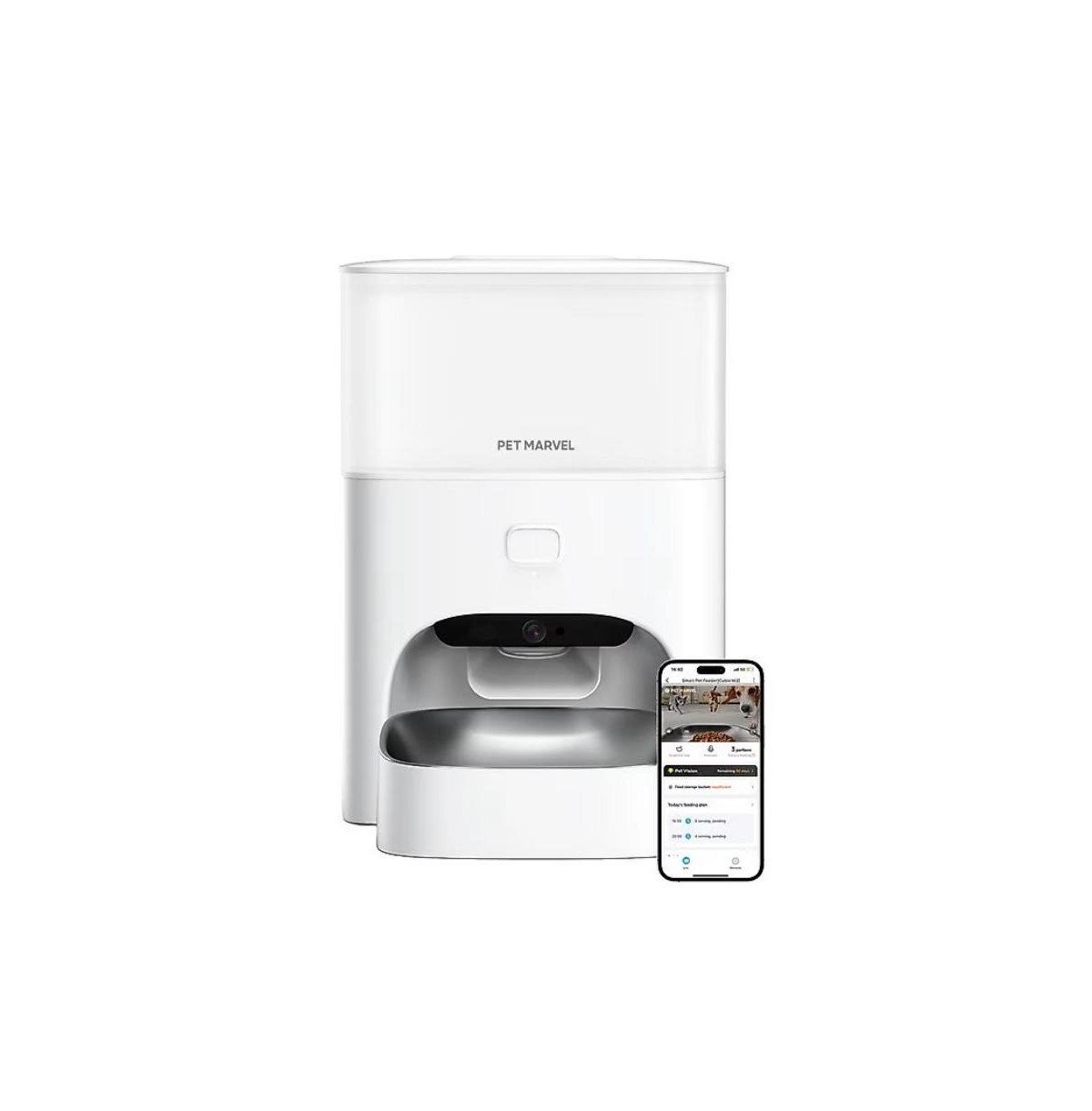 Click here for PetMarvel Smart Pet Feeder M3 Pro - White prices