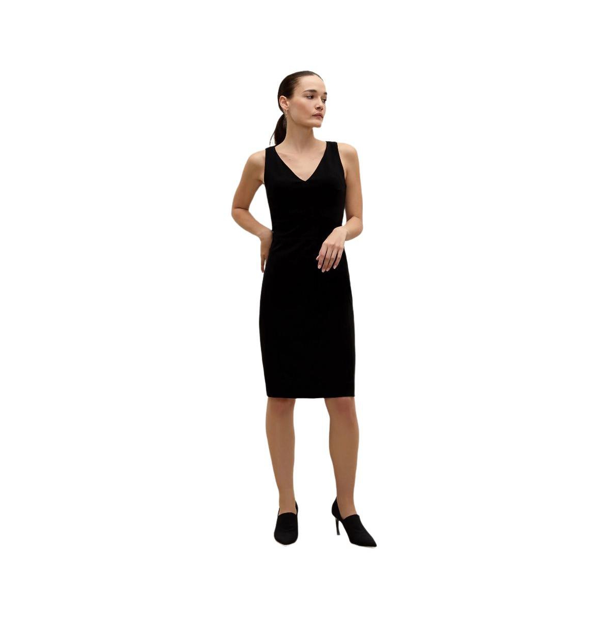 Click here for M.m.LaFleur Womens Rachel Dress- Ponte - Black prices