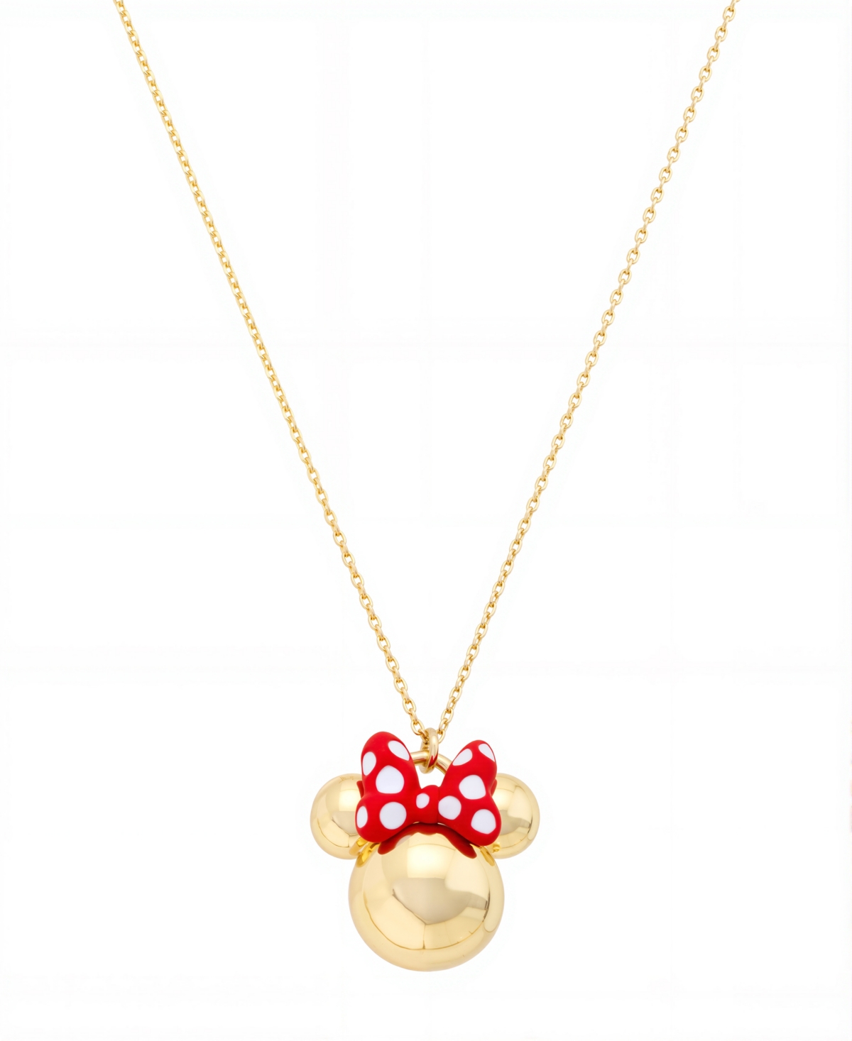 Click here for Disney Minnie Mouse Pendant Necklace - Gold prices