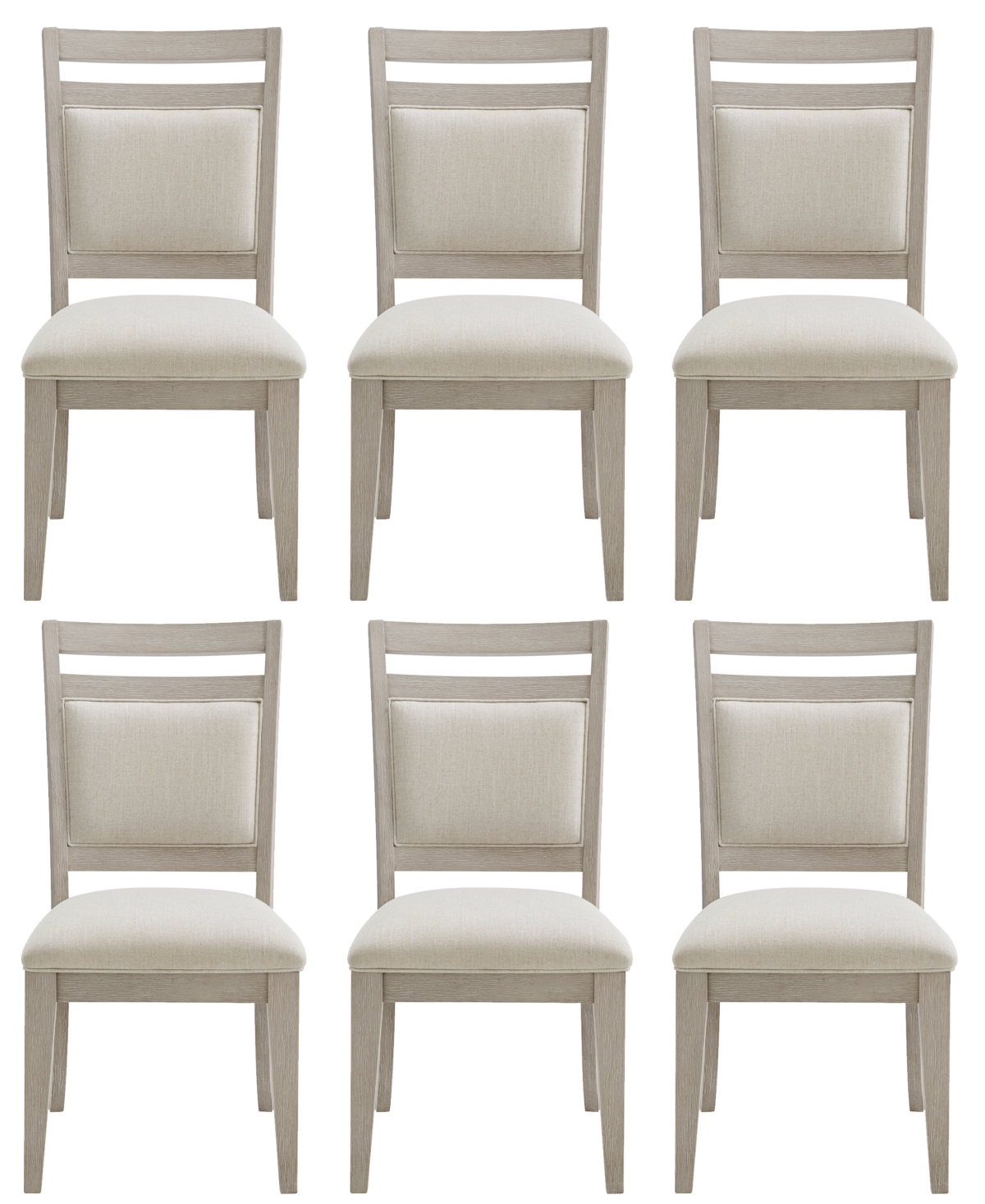 Click here for Sirena 6-Pc. Wood Side Chair Set - Beachwood prices