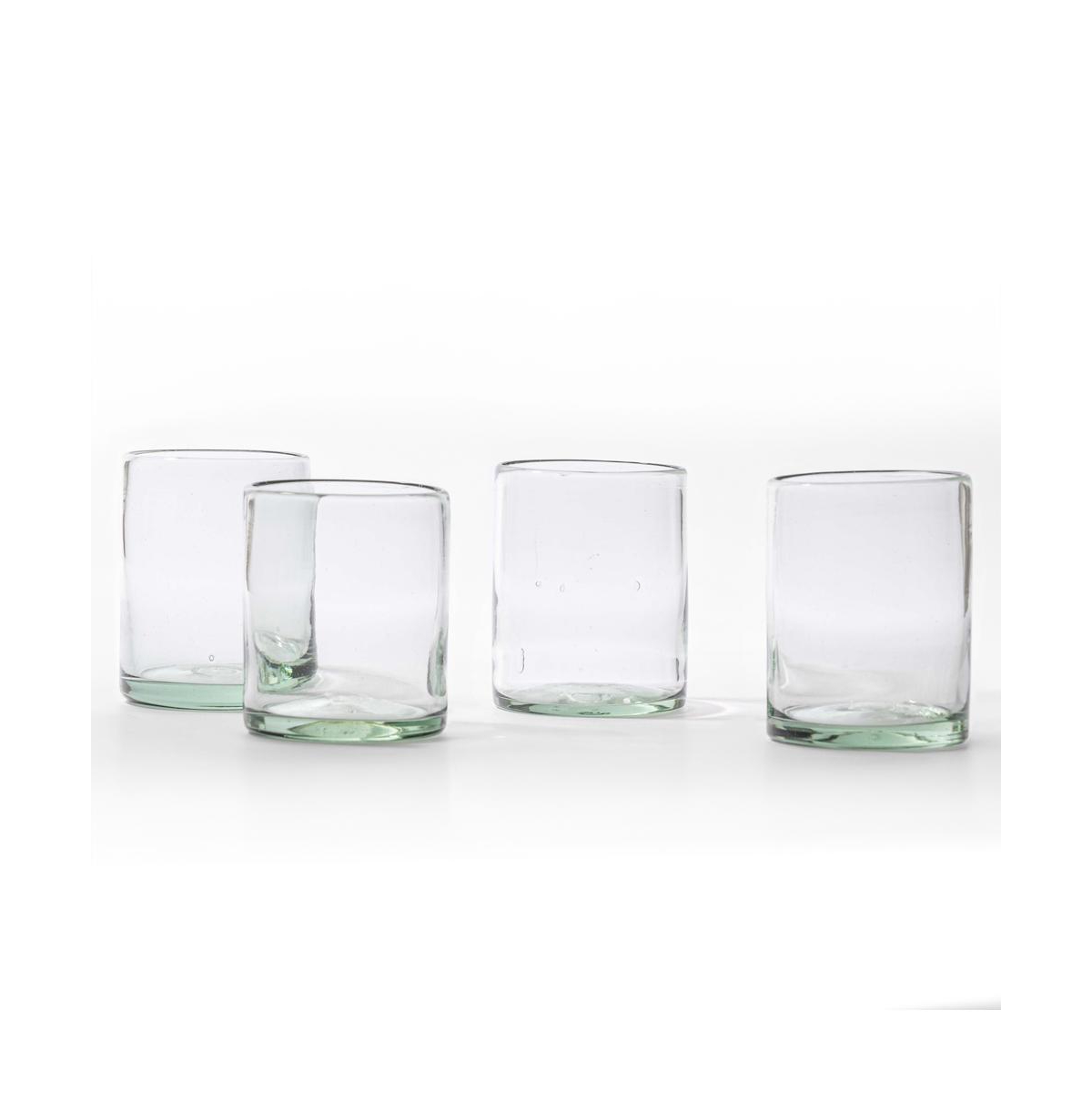 Click here for Verve Culture Handblown Glasses Dof - Set of 4 - C... prices