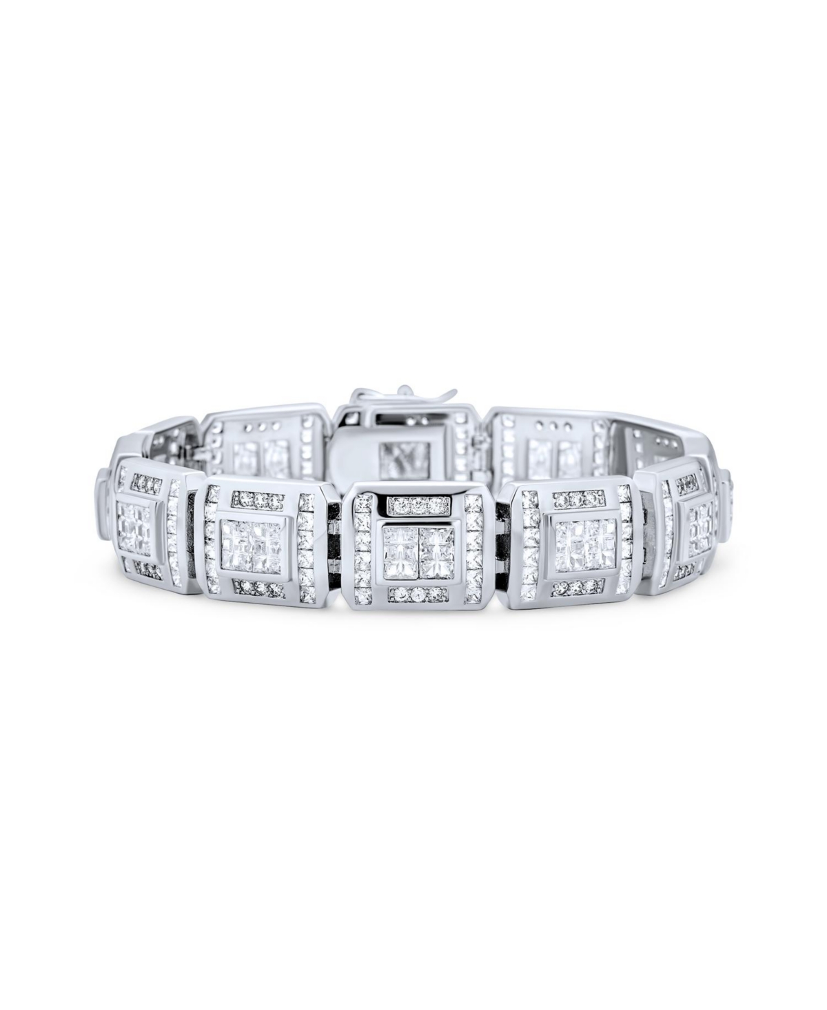 Click here for Bling Jewelry Heavy Iced-Out Cz Cubic Zirconia Big... prices