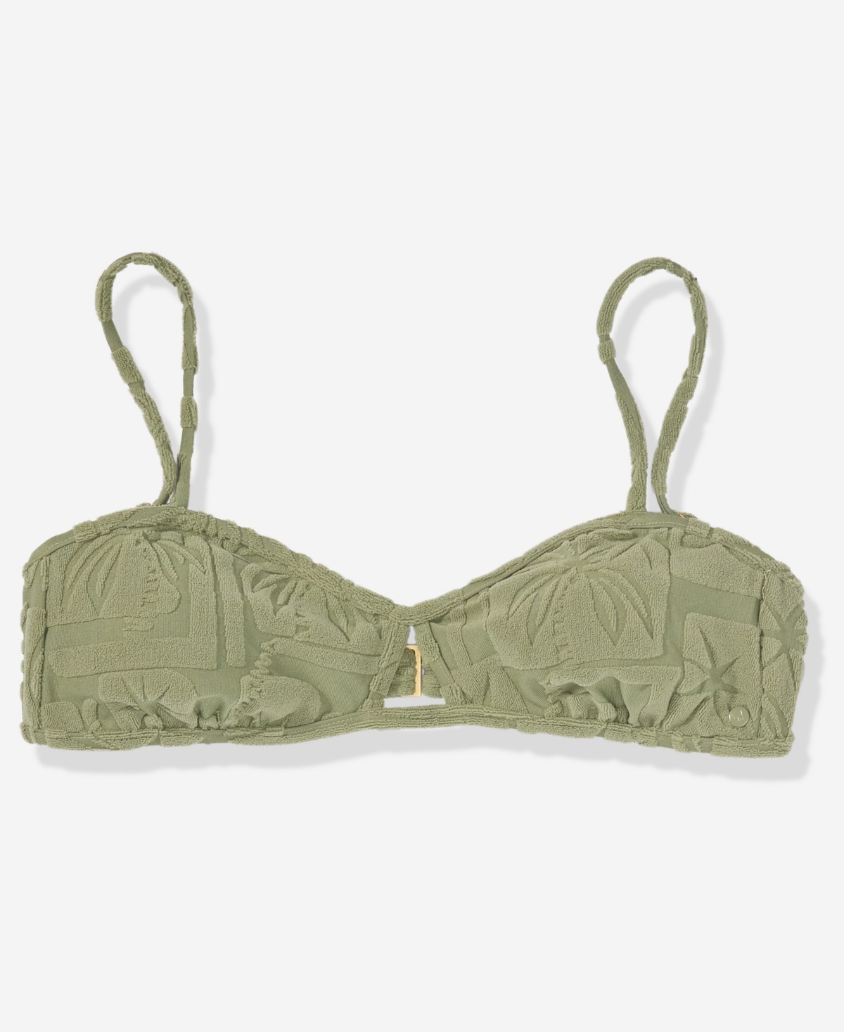 Click here for Volcom Juniors Palmcation Bandeau Neck Swim Top -... prices