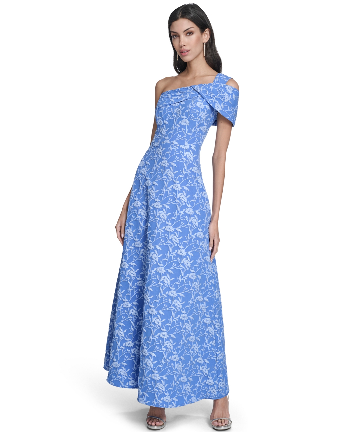 Click here for Eliza J Womens Asymmetrical One-Shoulder Ball Gown... prices