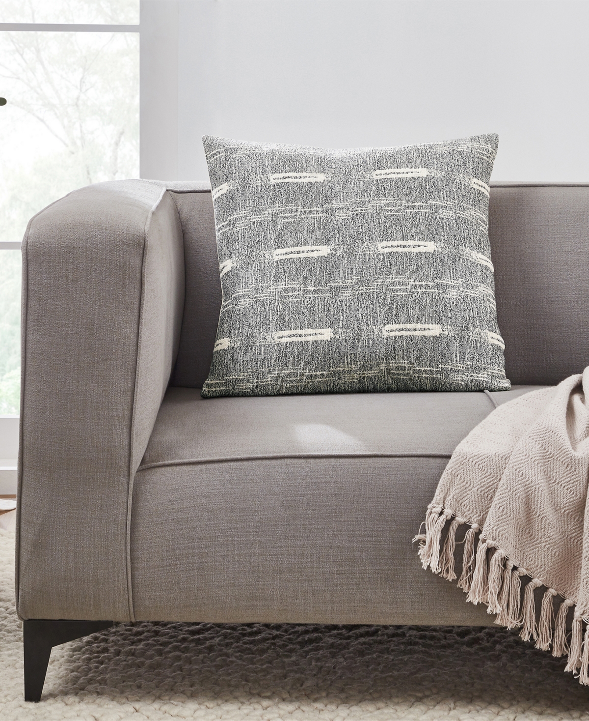 Click here for Tahari Home Tate Stripe Decorative Pillow  20 x 20... prices