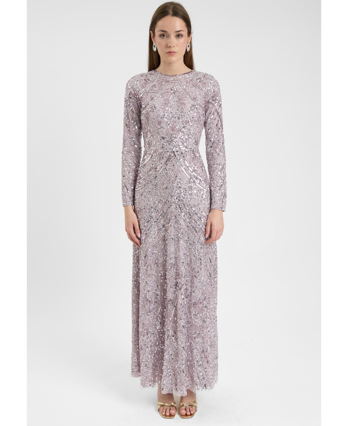 Click here for Maryisa Womens Modest Embellished Allover Sequin B... prices