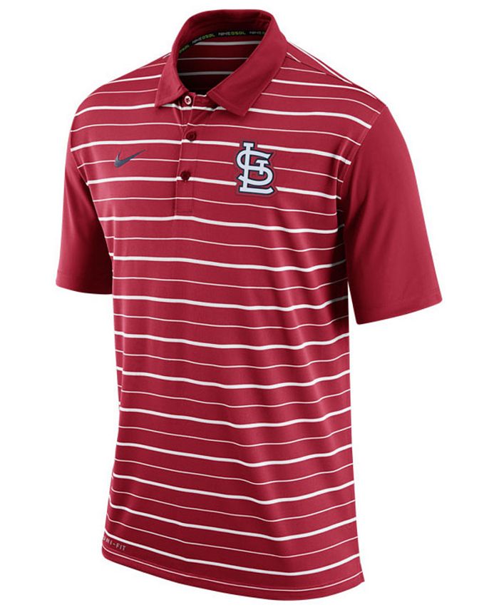 Nike Men's St. Louis Cardinals Dri-FIT Polo - Macy's