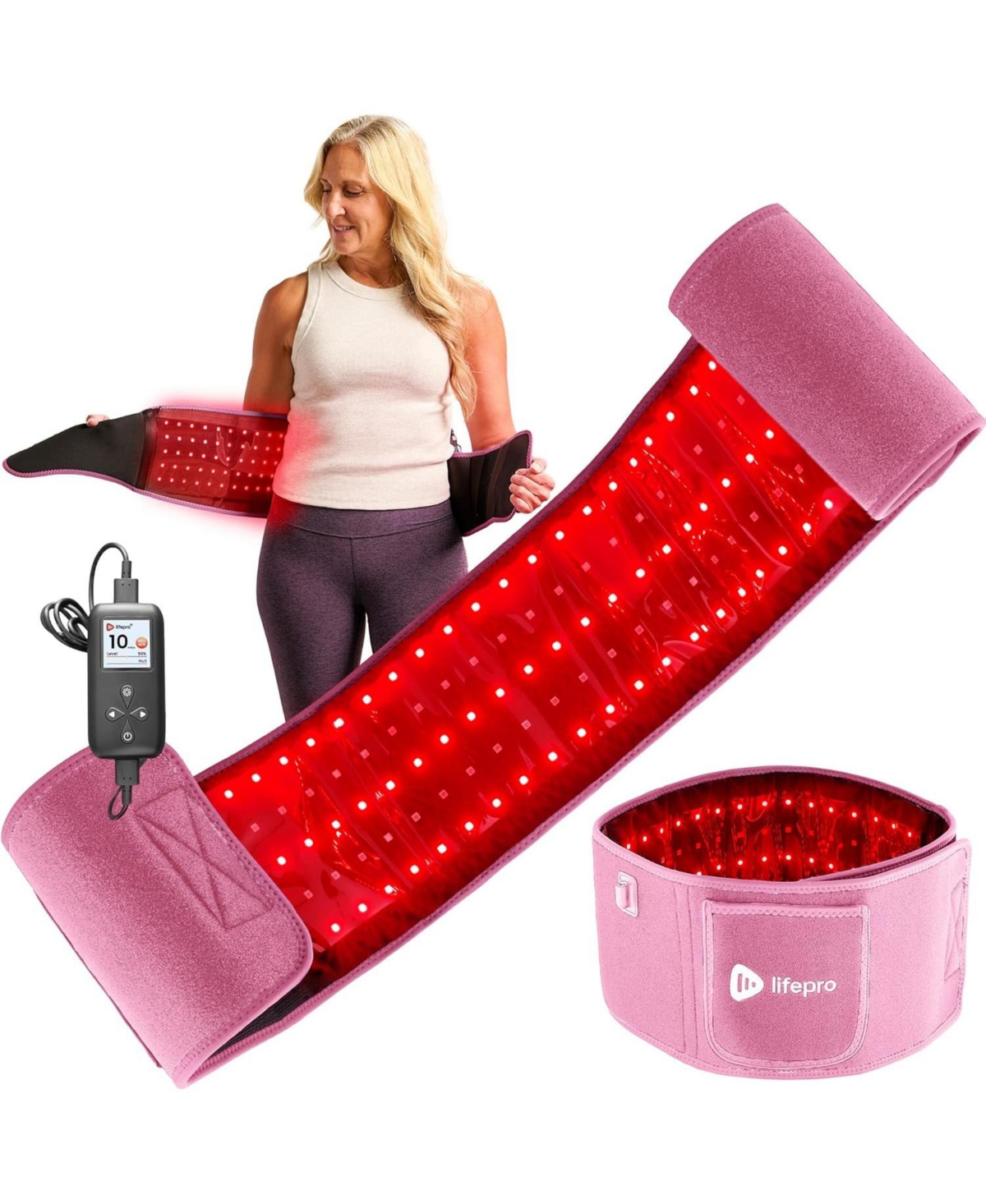 Click here for LifePro Red Light Therapy Belt - Near Infrared & R... prices