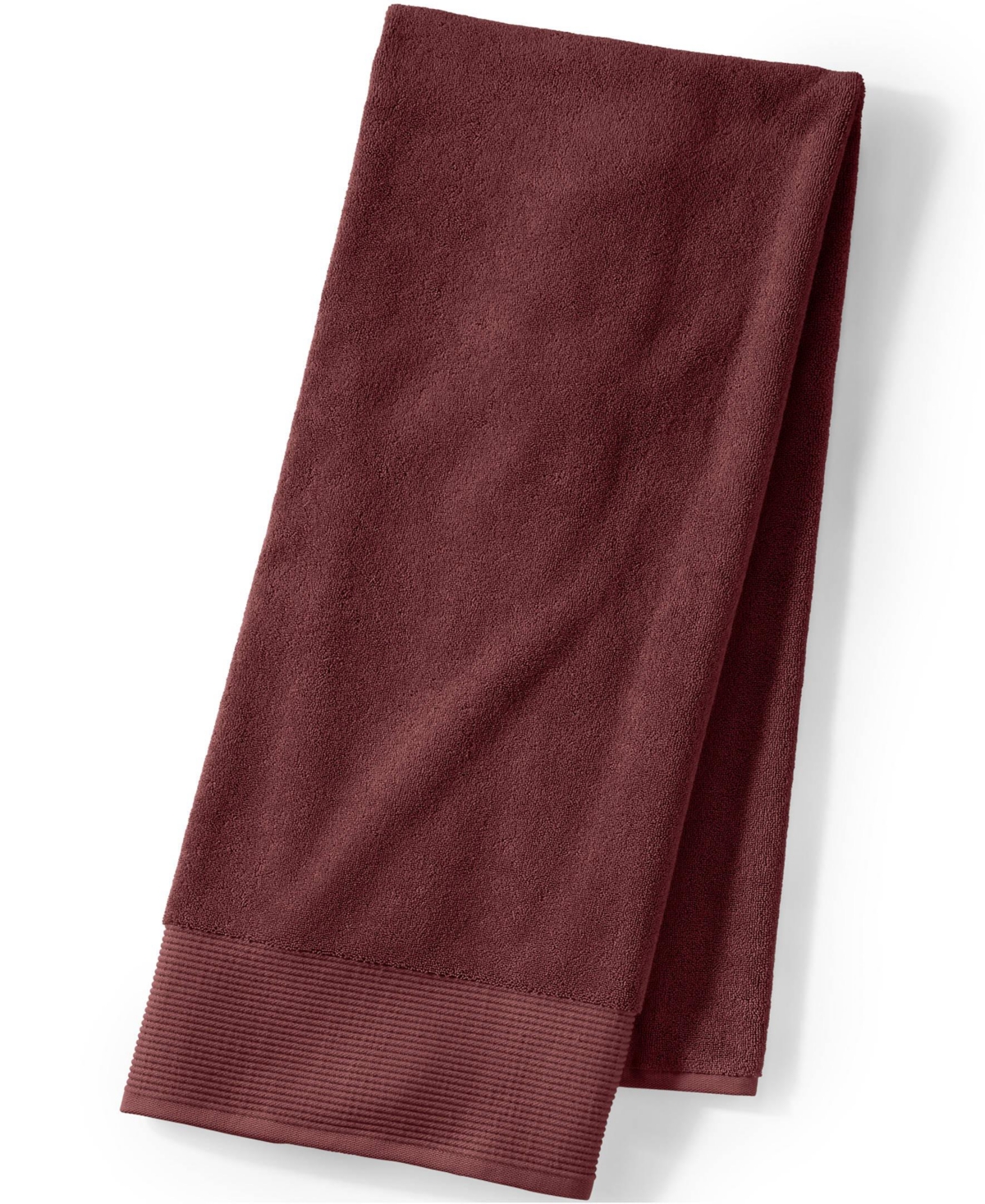 Click here for Lands End Turkish Luxe Bath Towel - Royal burgundy prices