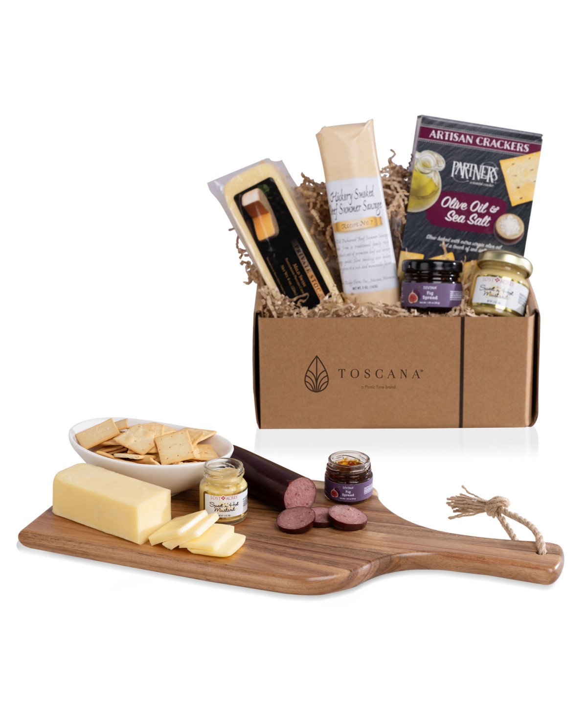 Click here for Toscana Artisan Charcuterie Board with Gourmet Gif... prices