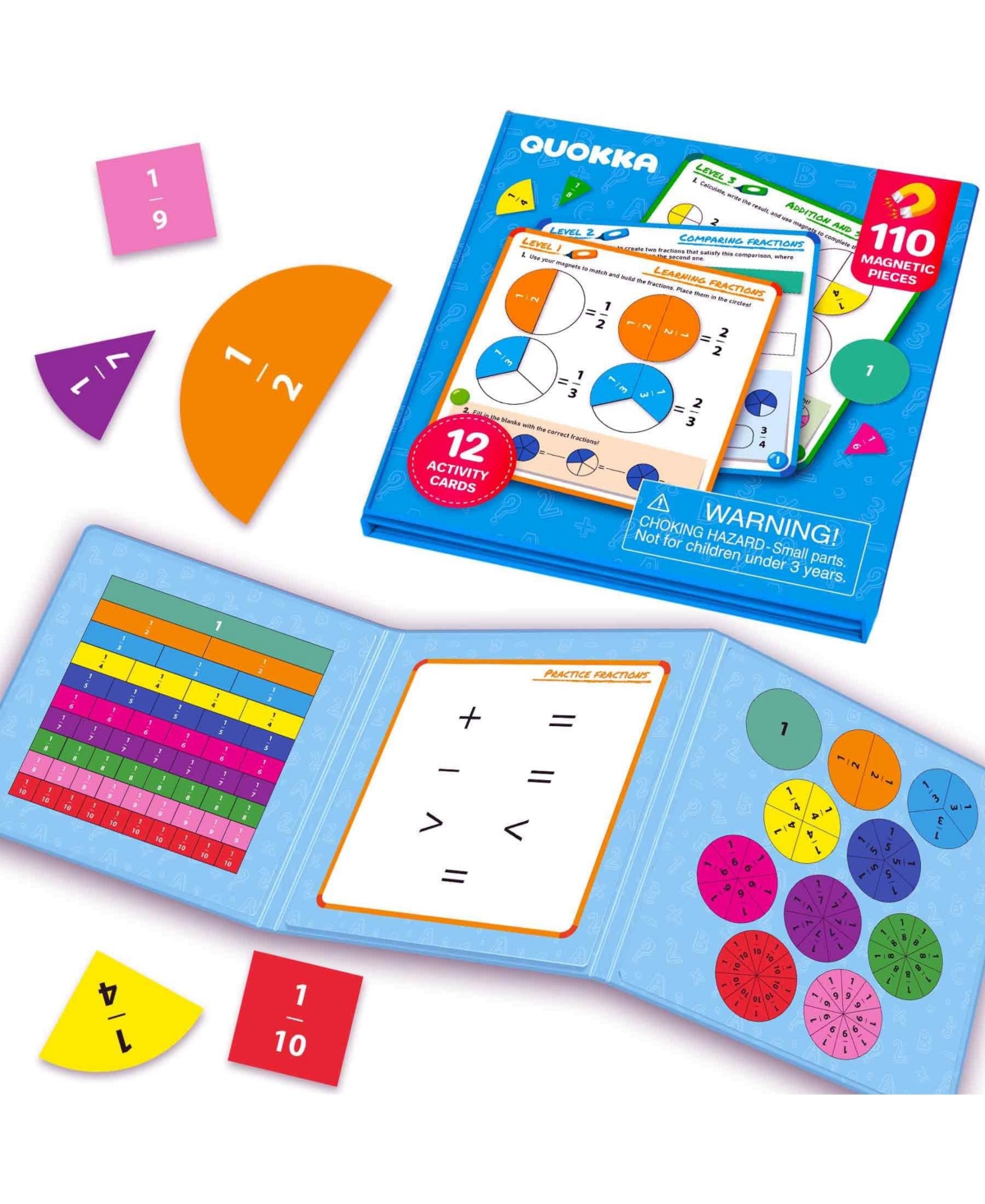 Click here for Quokka Magnetic Fractions Learning Set for Kids Ag... prices