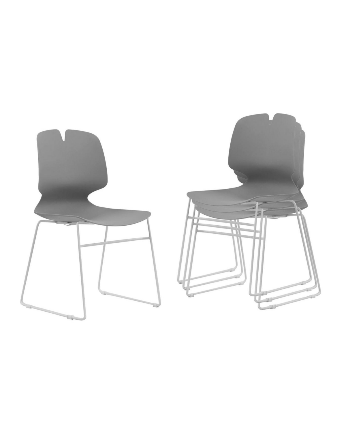 Click here for Streamdale Modern Grey Ergonomic Office Chair Set... prices