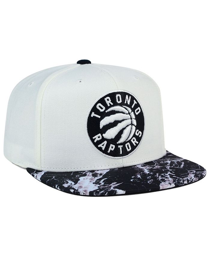 adidas Toronto Raptors White Marble Snapback Cap - Macy's