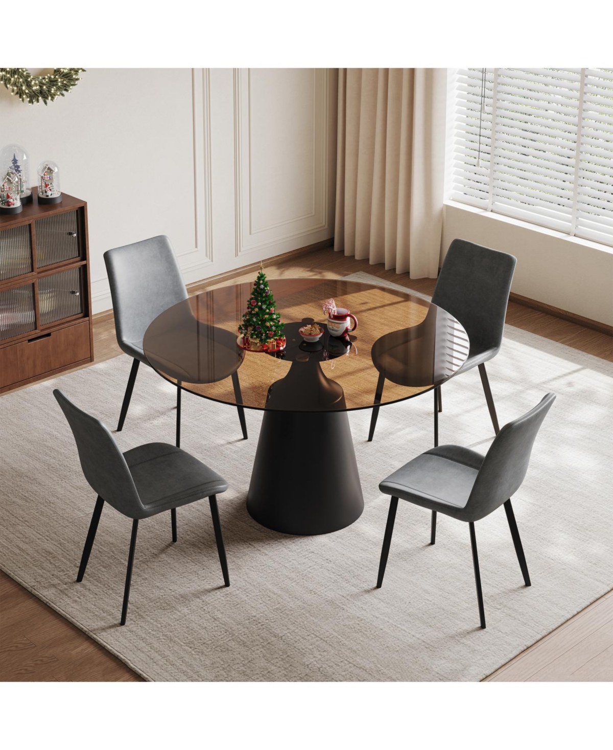 Click here for Streamdale Furniture 35" Round Dining Table &... prices