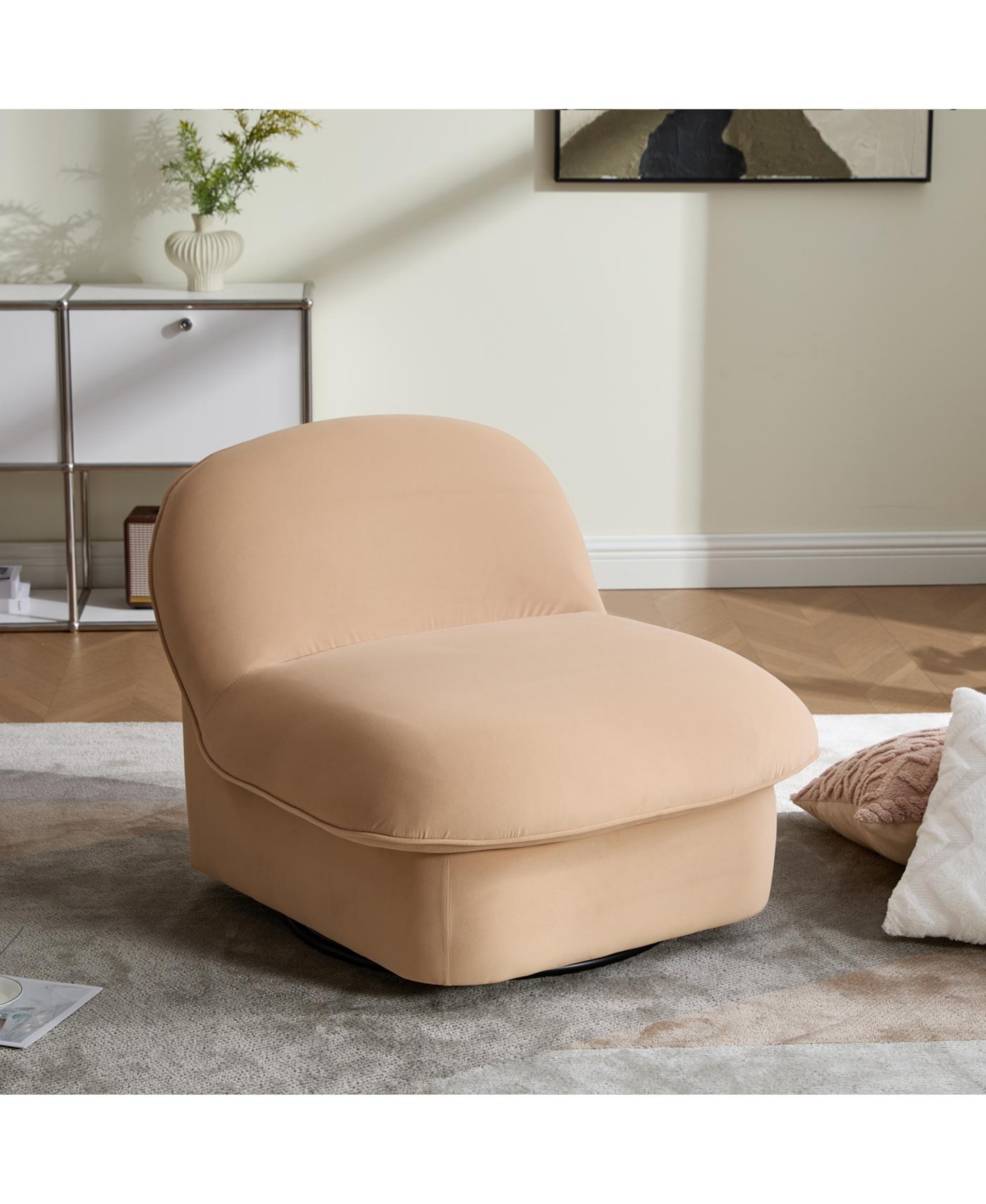 Click here for Streamdale Furniture Swivel Chair  Velvet Upholste... prices