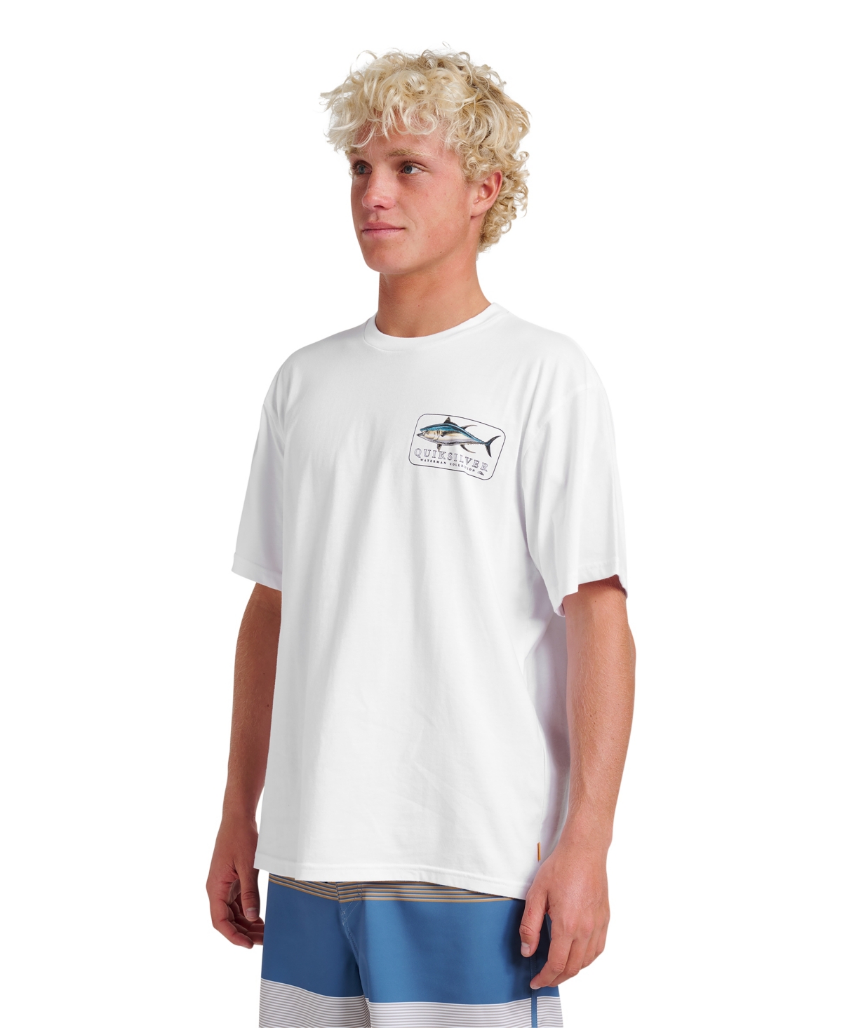 Click here for Quiksilver Waterman Mens Yellow Finner T-Shirt - W... prices