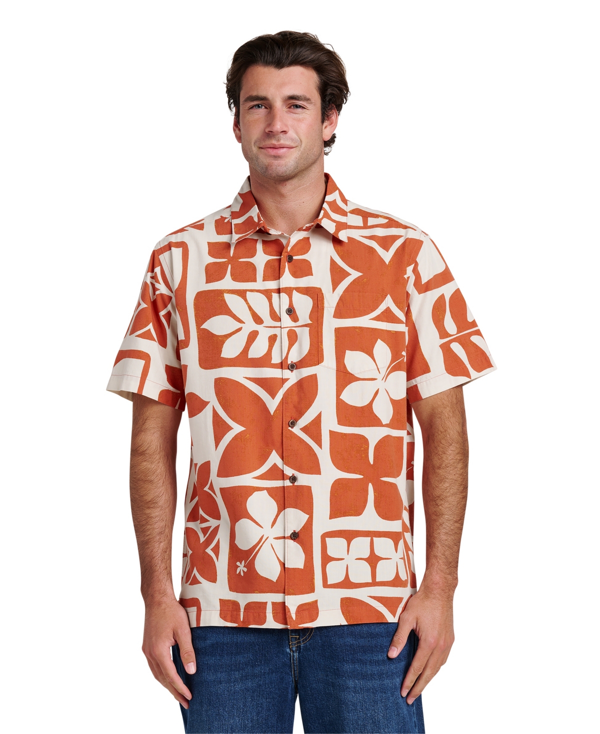 Click here for Quiksilver Waterman Mens Tiki Island Shirt - Hot S... prices