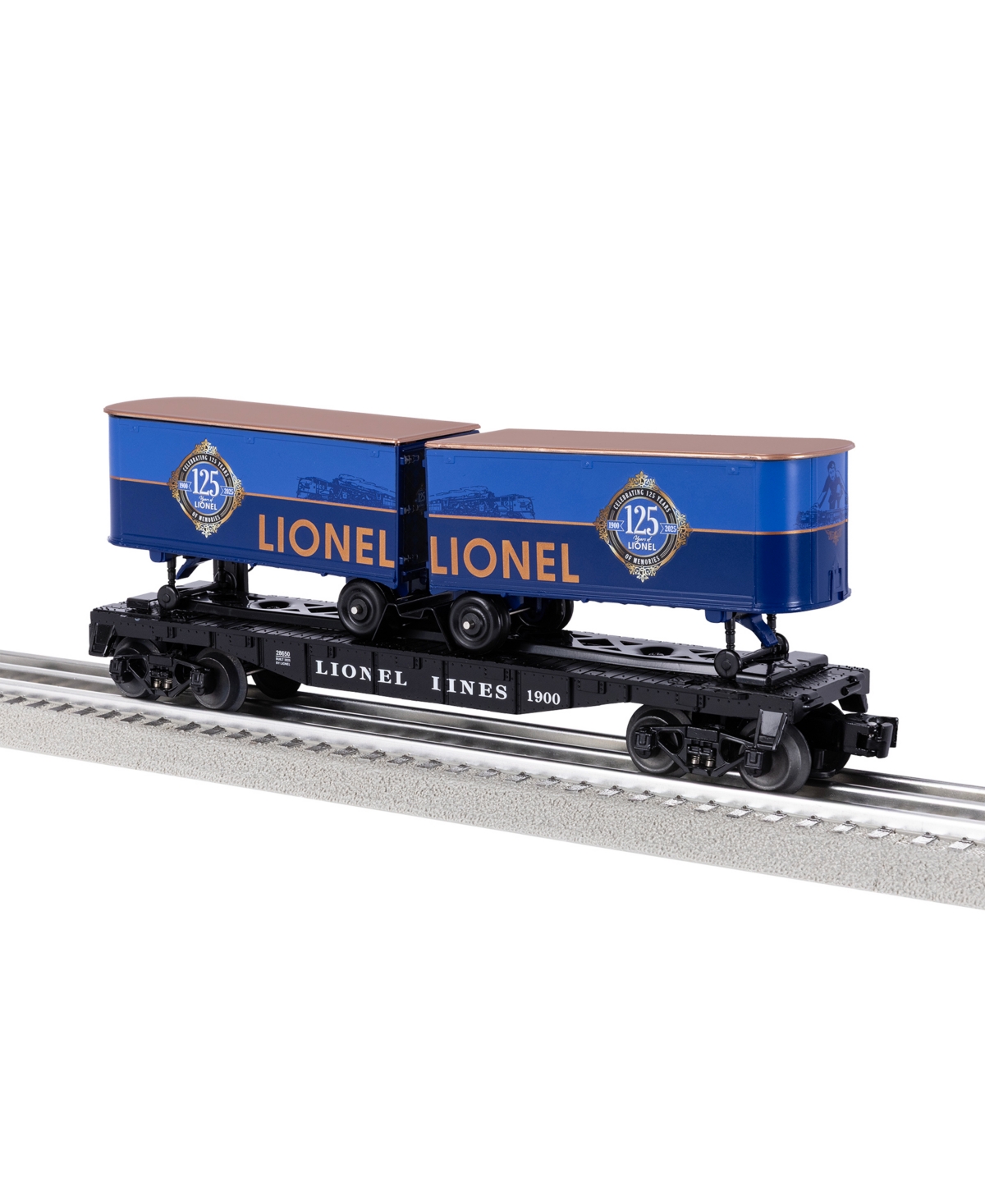 Click here for Lionel 125th Anniversary O Gauge Model Train Flatc... prices