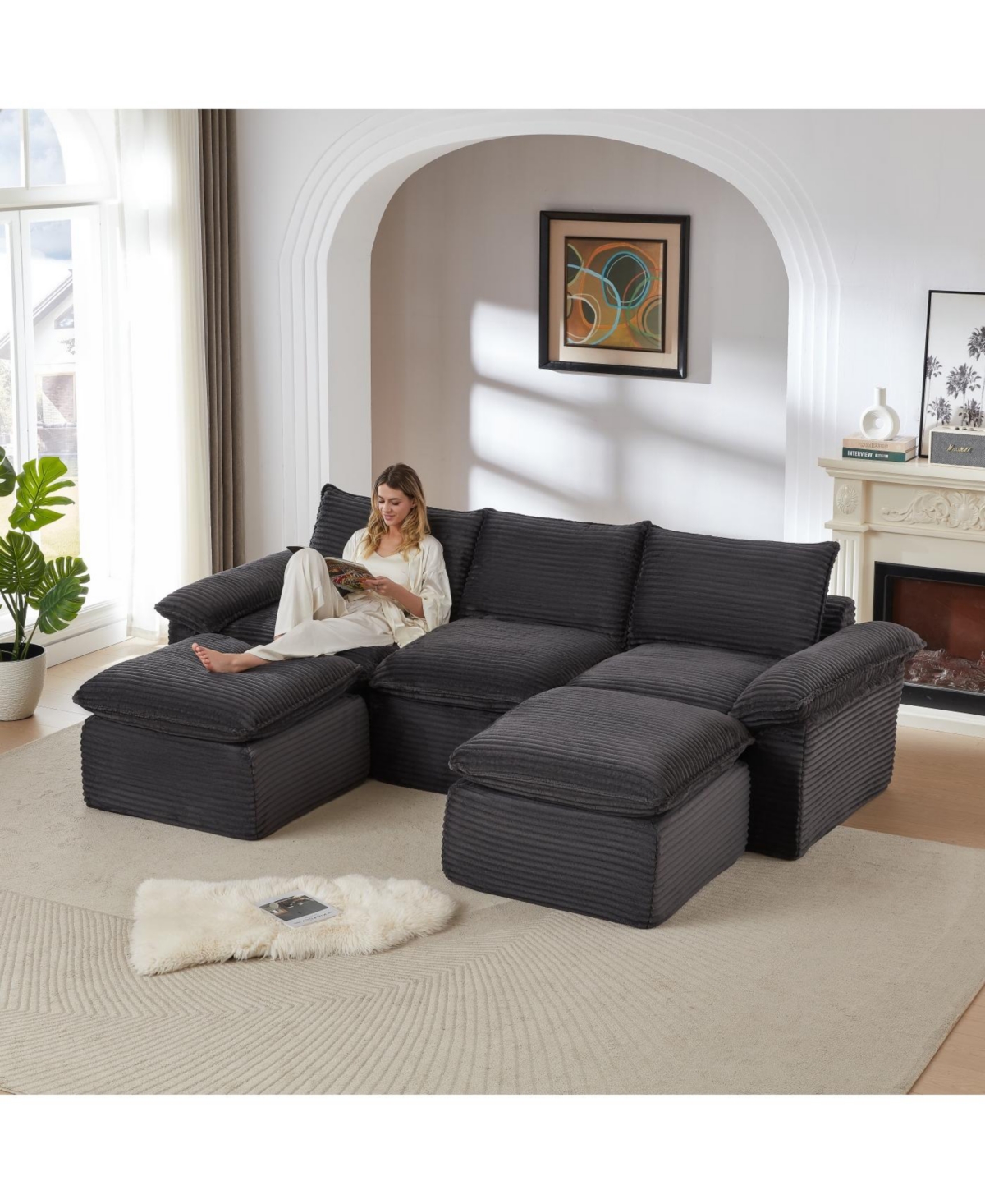 Click here for Streamdale Furniture Streamdale Modern corduroy cl... prices