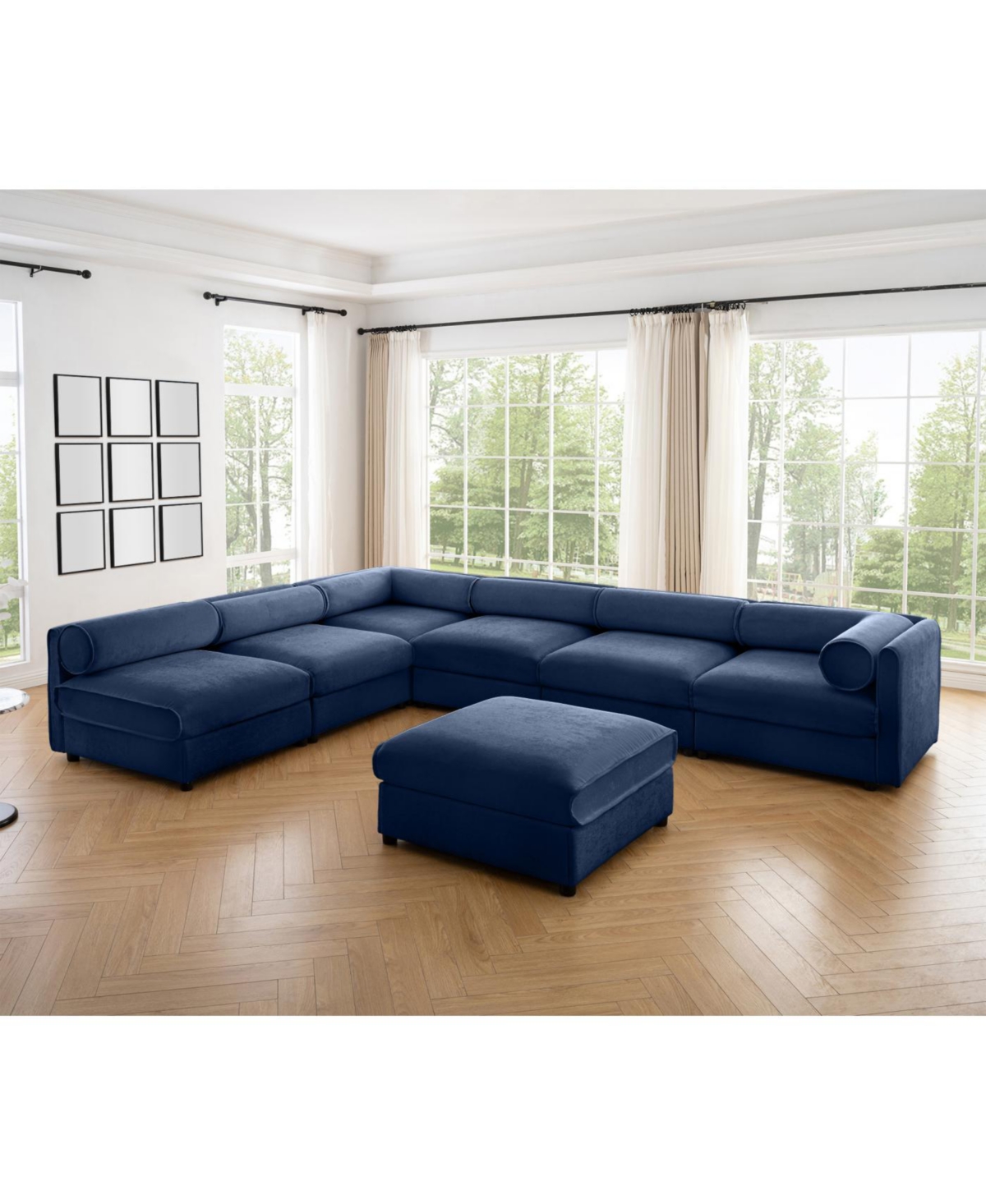 Click here for Streamdale Furniture Modern 6-Piece Modular Sectio... prices