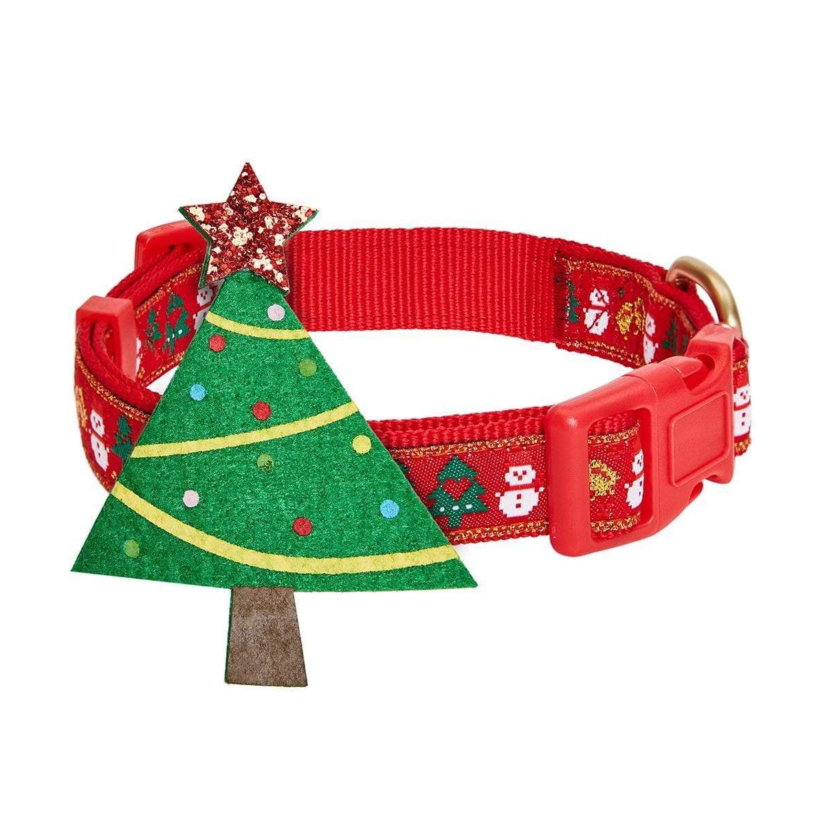 Click here for Blueberry Pet Christmas Dog Collar with Blingy Dec... prices