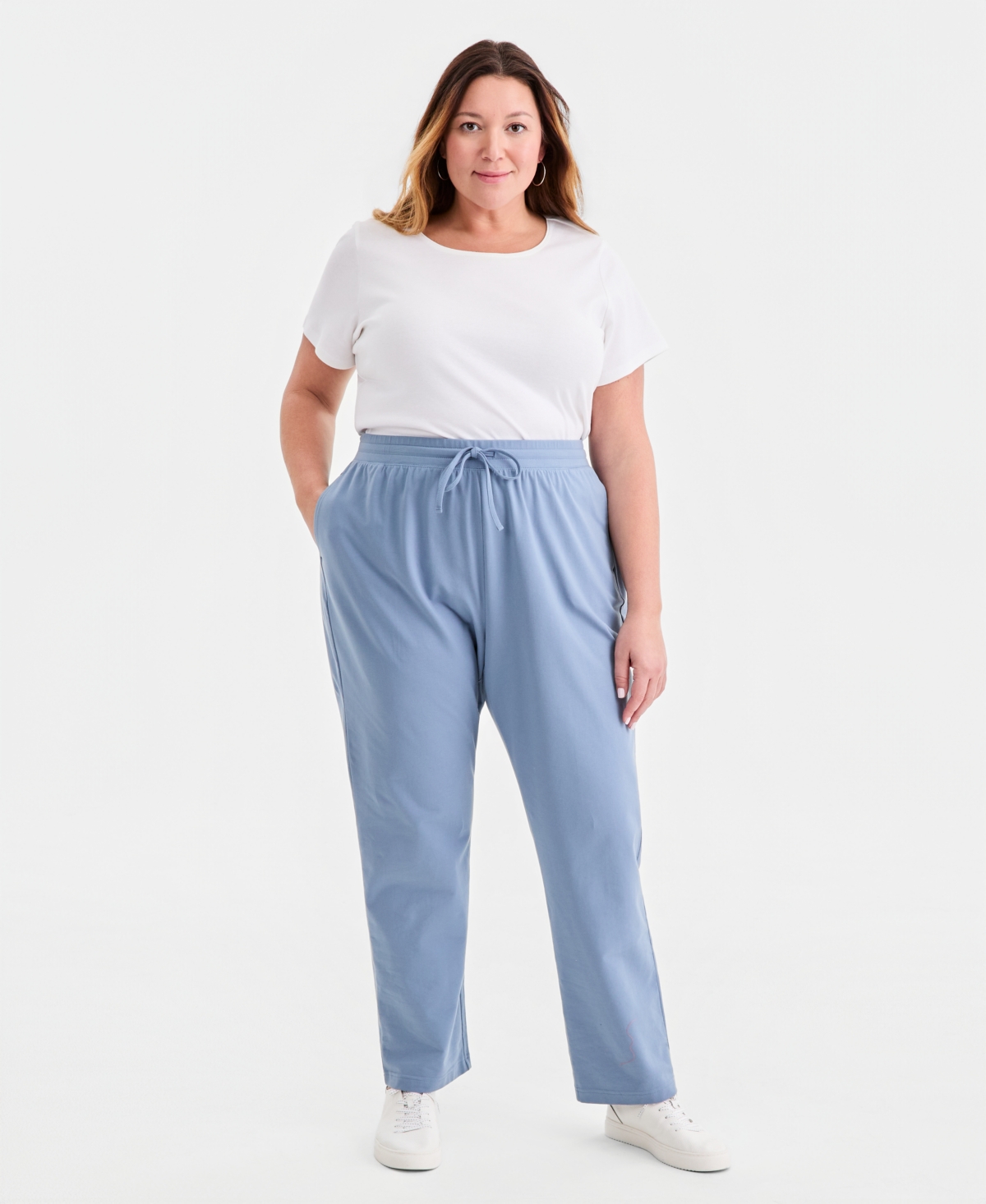Click here for Style & Co Plus Size Knit Pull-On Pants  Exclusive... prices