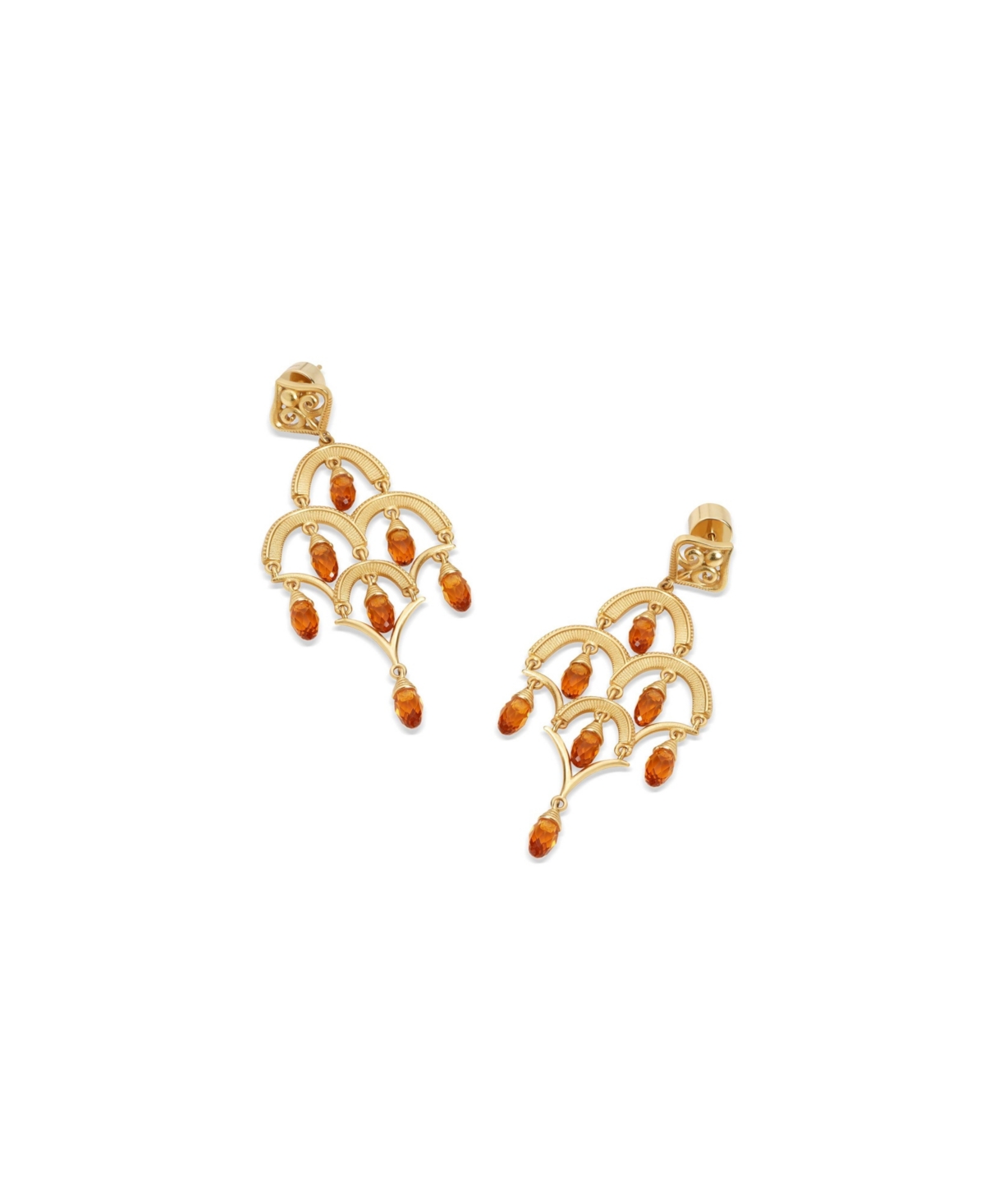 Click here for Retro Chic Celestial Waltz Tassel Earrings - Gold... prices