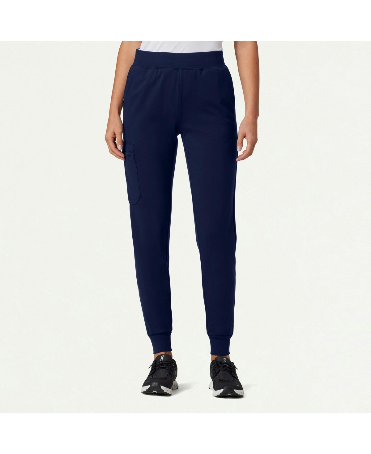 Click here for Jaanuu Womens Rubi 6-Pocket Slim Knit Scrub Jogger... prices