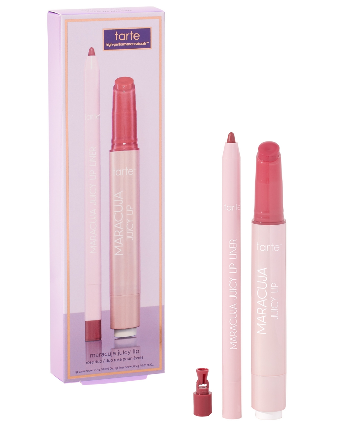 Click here for Tarte 2-Pc. Maracuja Juicy Lip Rose Lip Liner and... prices