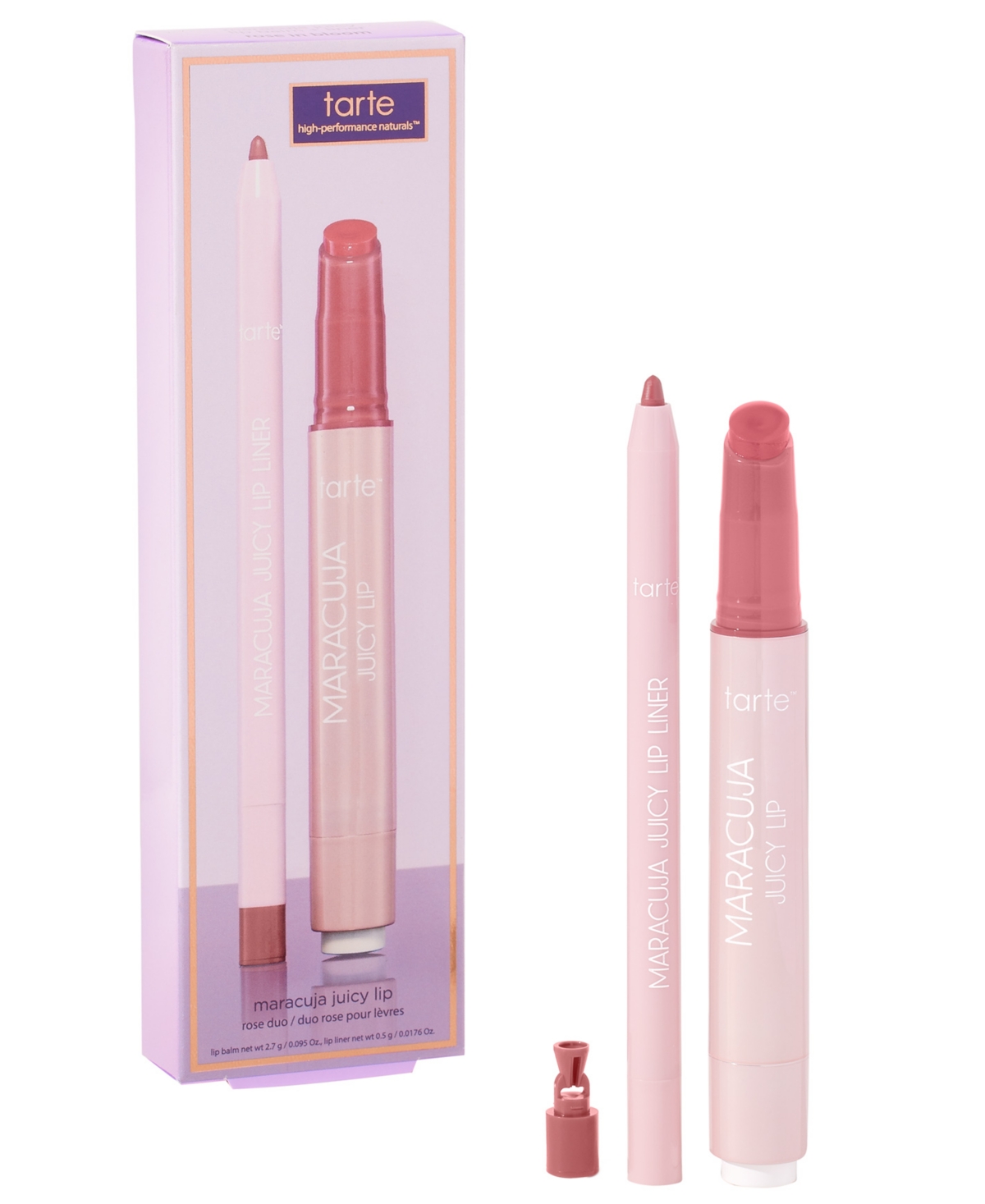 Click here for Tarte 2-Pc. Maracuja Juicy Lip Rose Lip Liner and... prices