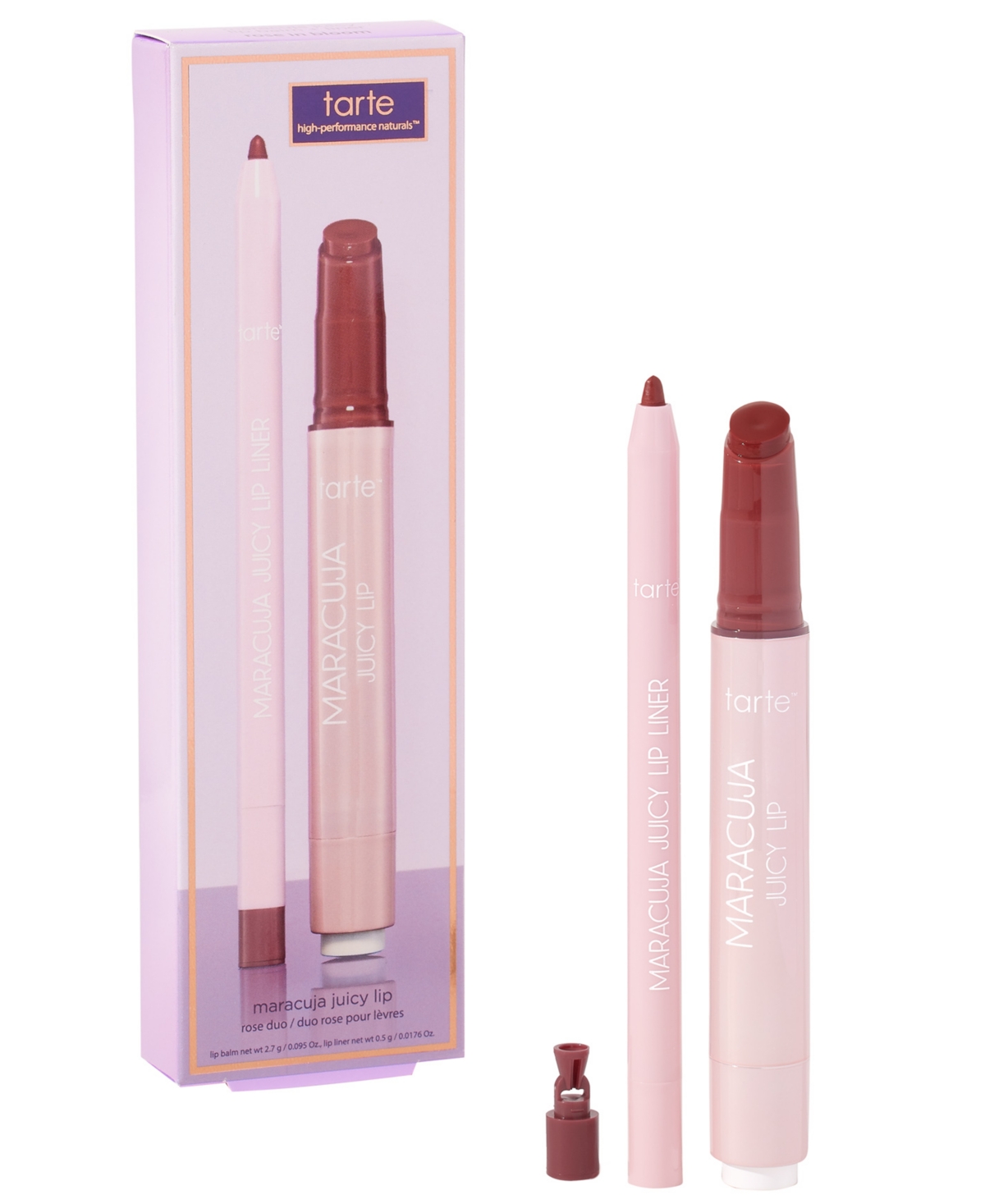 Click here for Tarte 2-Pc. Maracuja Juicy Lip Rose Lip Liner and... prices
