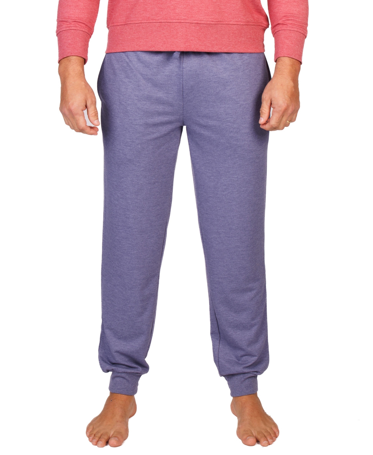 Click here for TailorByrd Mens French Terry Pants - Denim blue prices