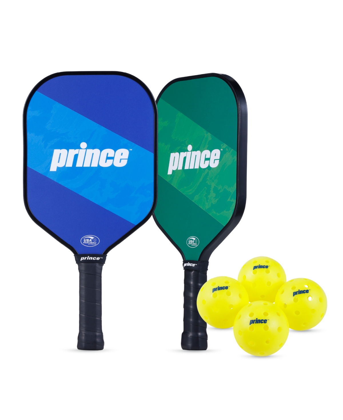 Click here for Prince Challenger Carbon Fiber Pickleball Set - Mu... prices