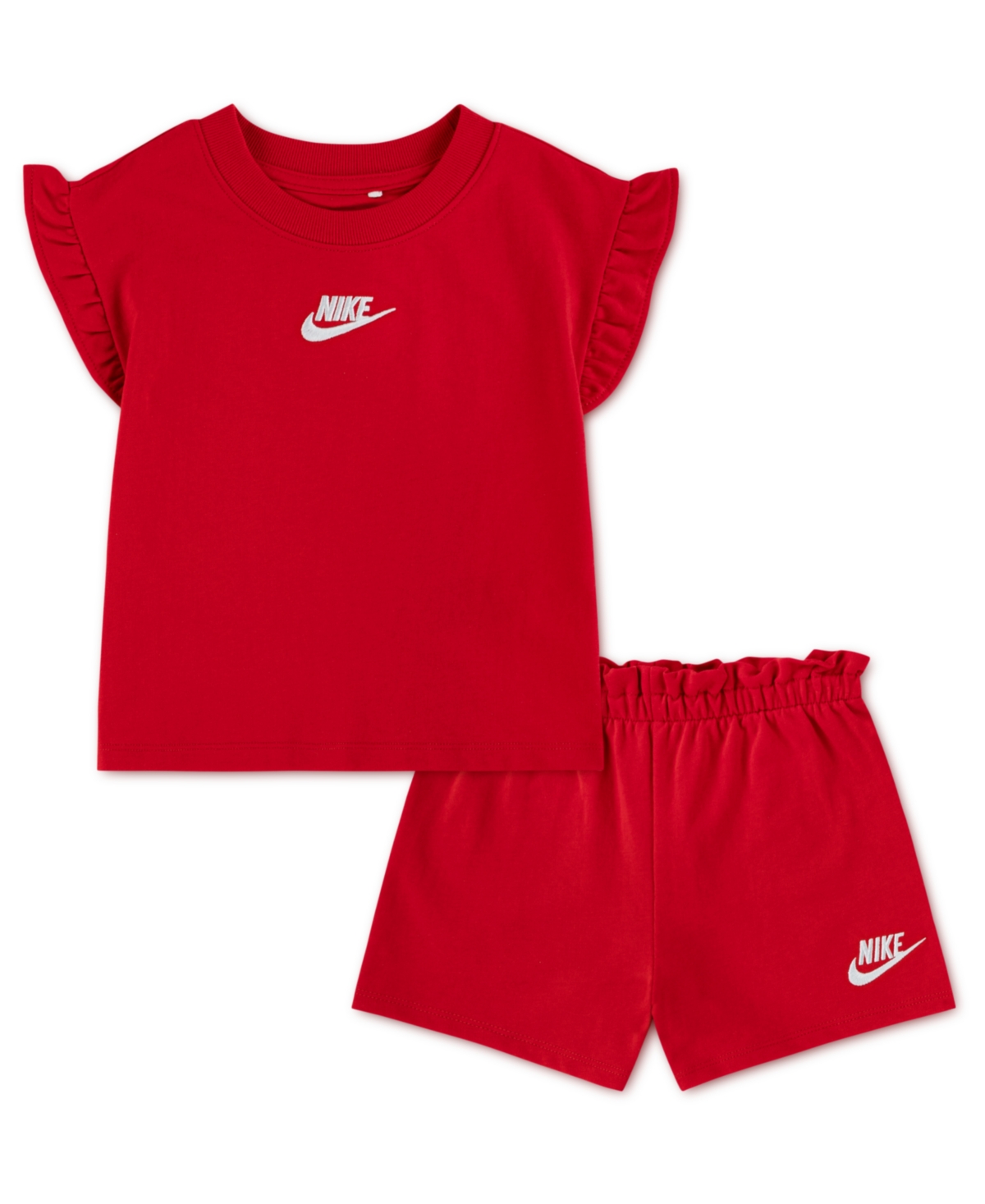 Click here for Nike Girls 4-6X Crewneck French Terry T-Shirt and... prices