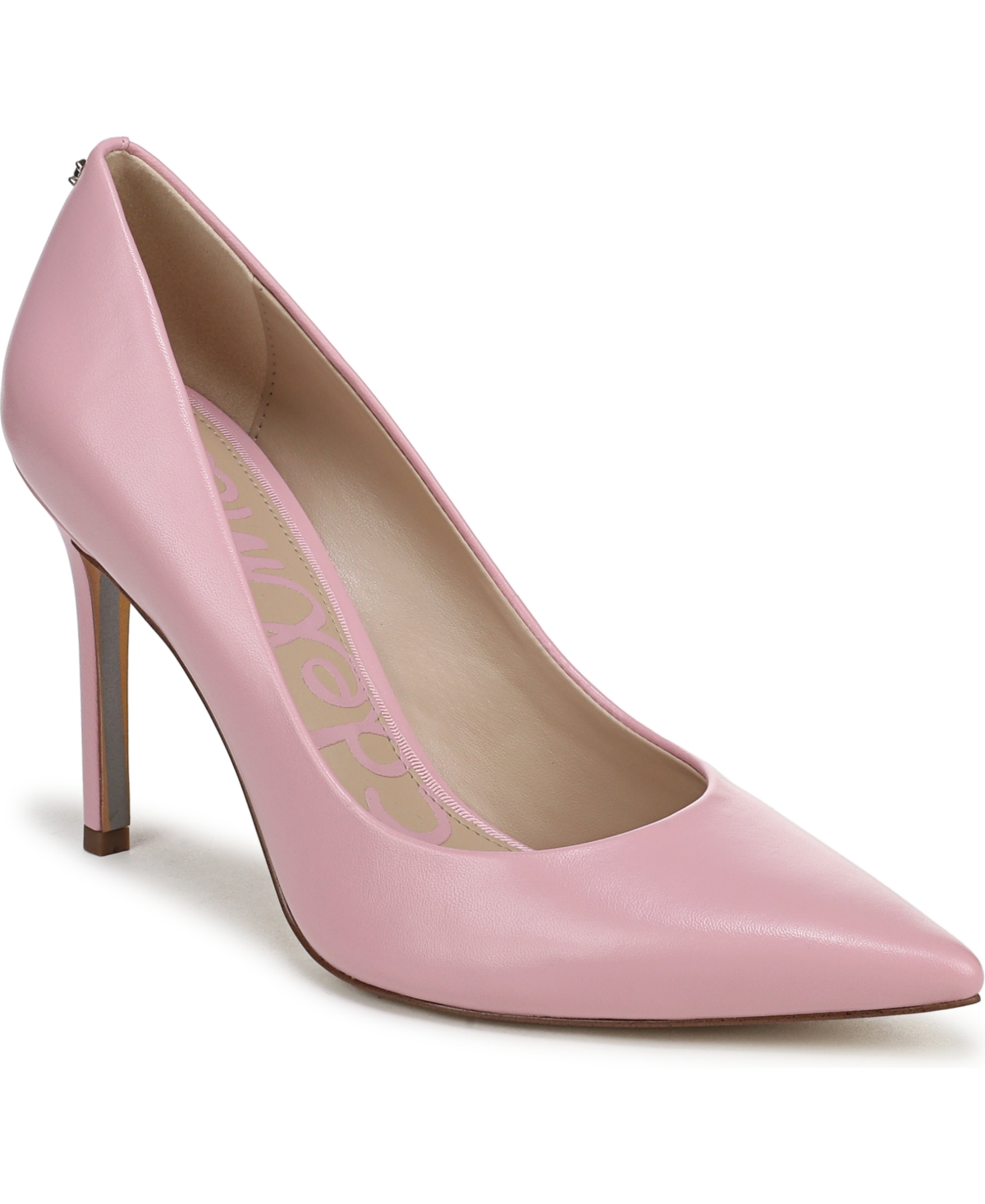 Click here for Sam Edelman Womens Hazel Pumps - Primrose Pink Lea... prices