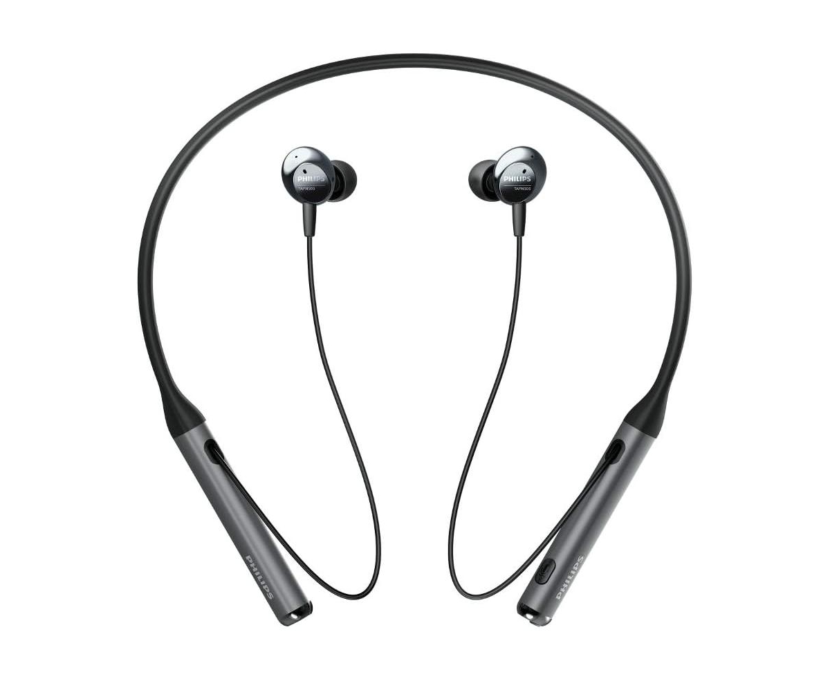 Click here for Philips Wireless Neckband Headphones PN505 with Ac... prices