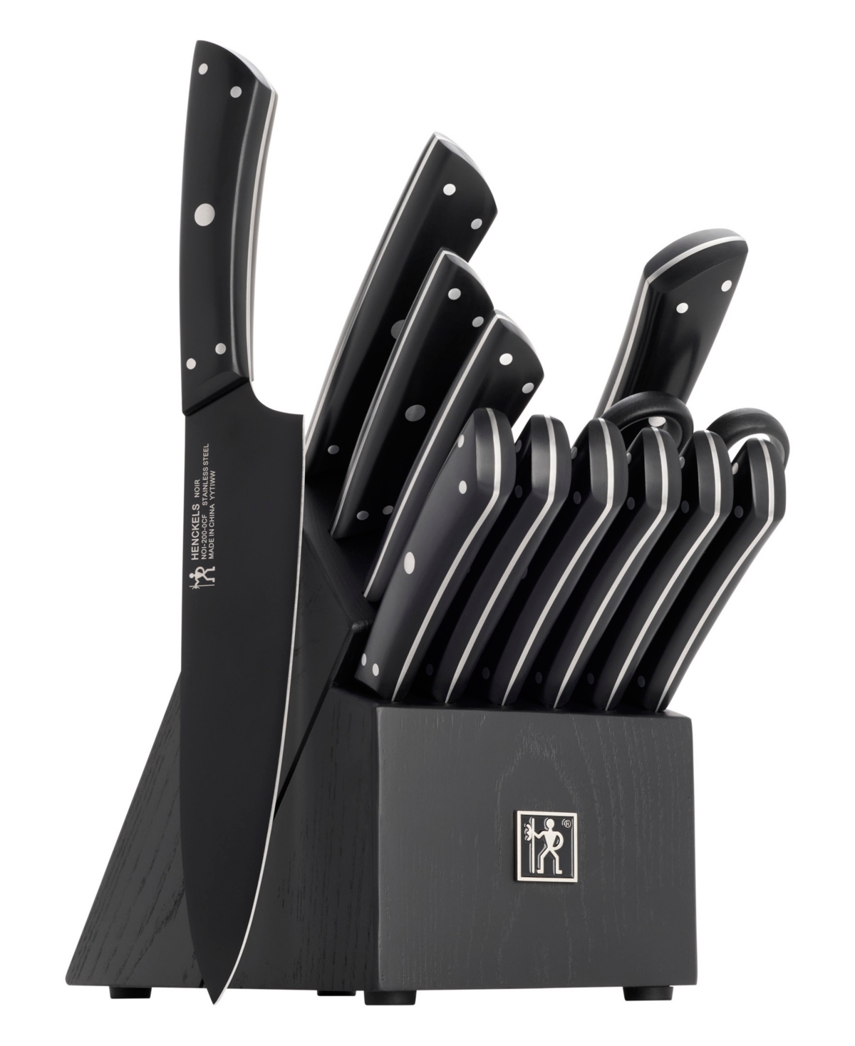Click here for Henckels Noir 13-Pc. Knife Block Set - Black prices