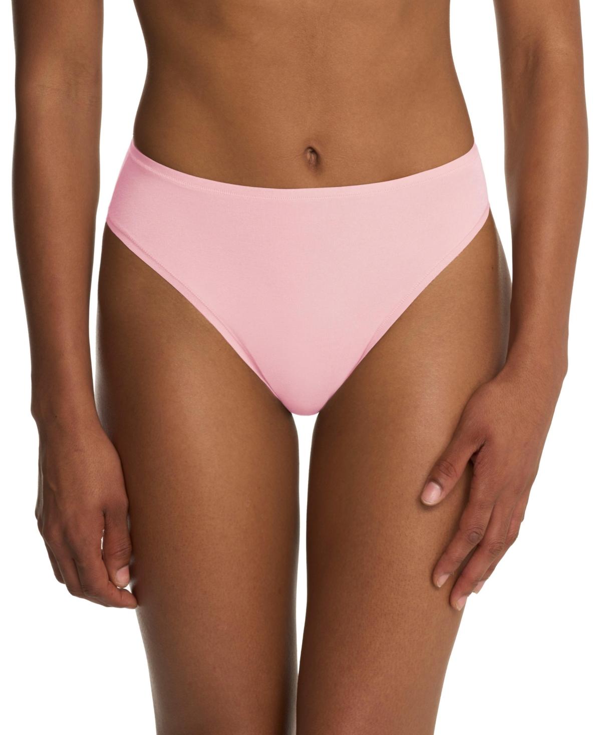 Click here for Natori Womens Bliss Bare Cotton High Cut Brief - P... prices