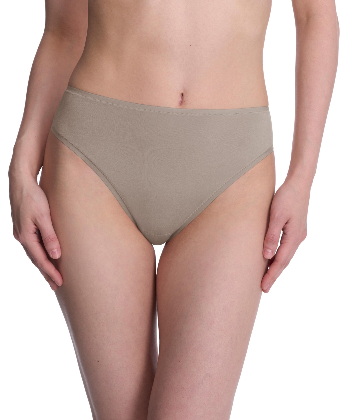 Click here for Natori Womens Bliss Bare Cotton High Cut Brief - S... prices