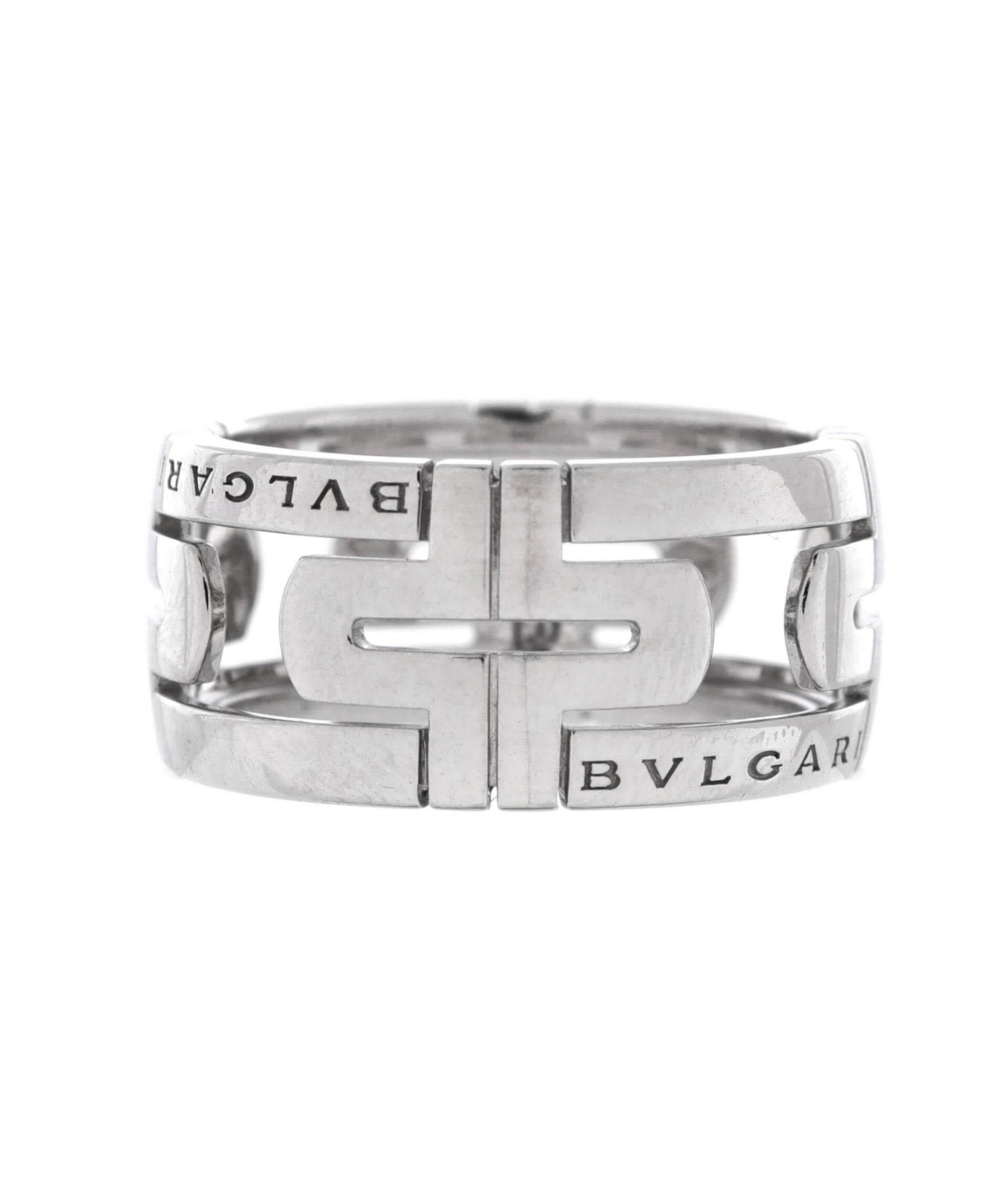 Click here for Pre-Owned Bvlgari Parentesi Band Ring - 18k white... prices