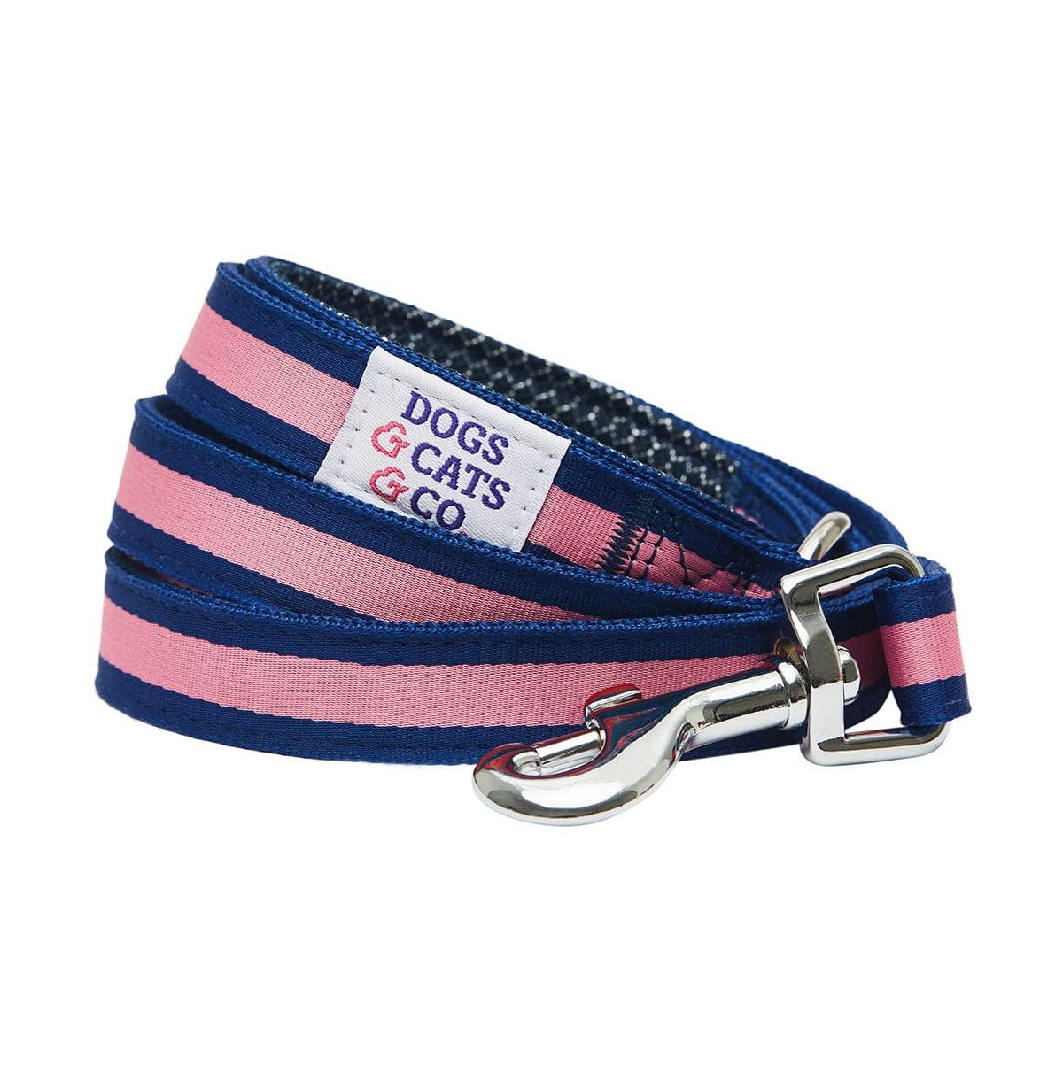 Click here for Dogs & Cats & Co. Striped Dog Leash in Red and Pin... prices