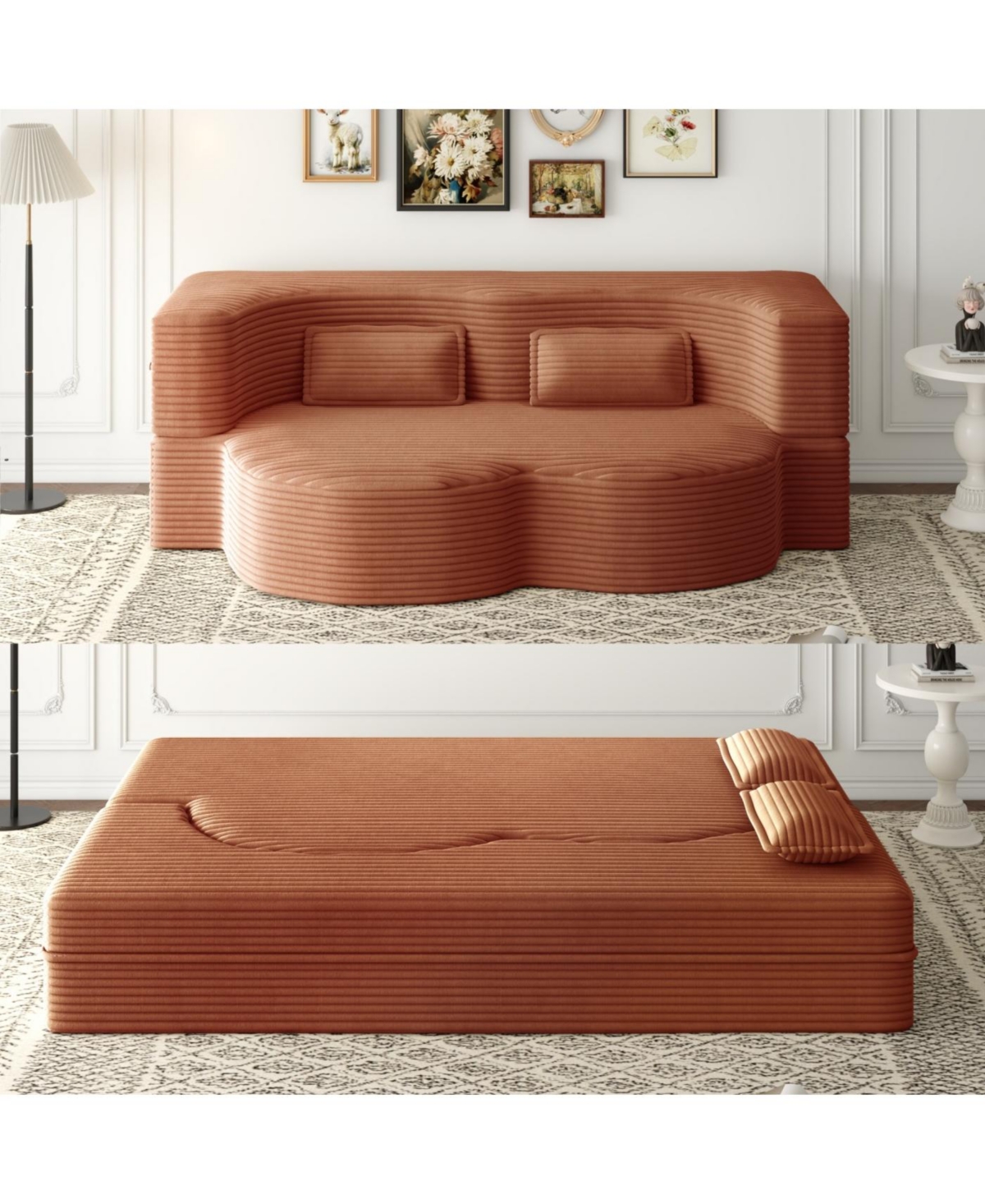 Click here for Streamdale Furniture Streamdale Modern Floor Sofa... prices