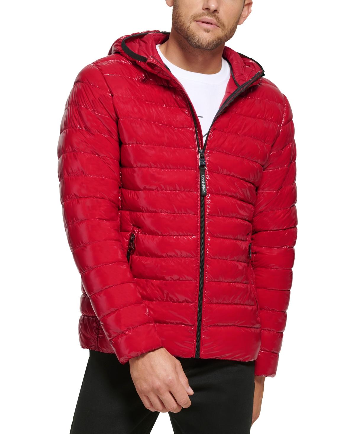 Click here for Calvin Klein Mens Hooded & Quilted Packable Jacket... prices